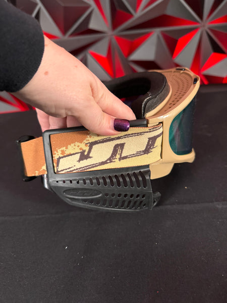 Used JT Proflex Paintball Frames - Tan /Mirrored Lens