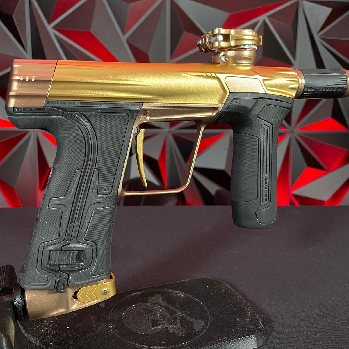 Used Planet Eclipse CS3 Paintball Gun - Crusade (Gold/Bronze)