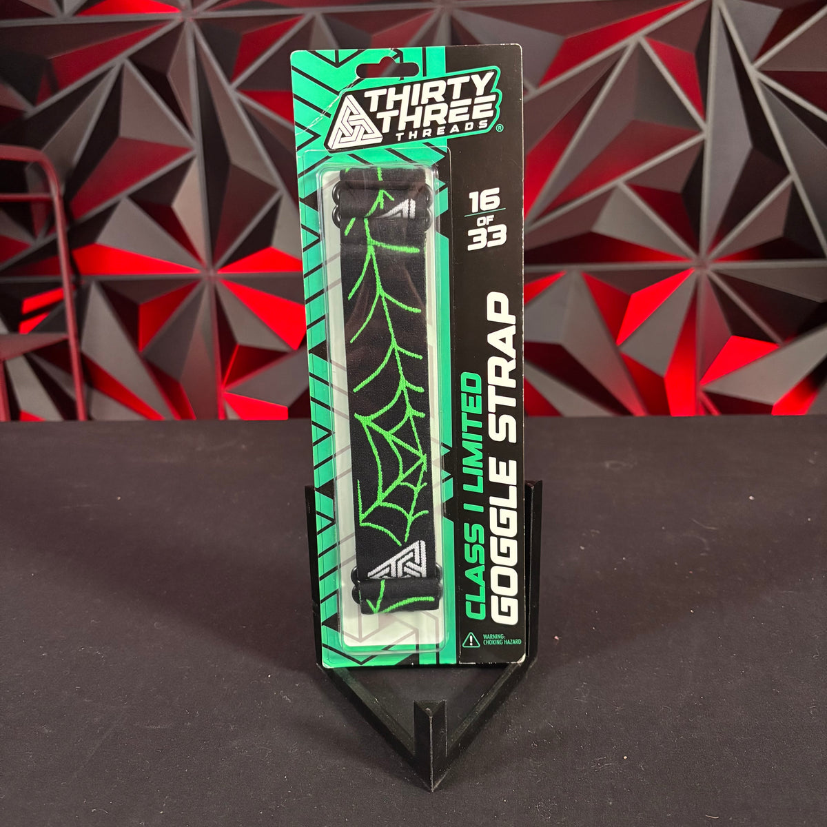 Used Thirty Three Threads Universal Goggle Strap - Green Huntsman - Cl