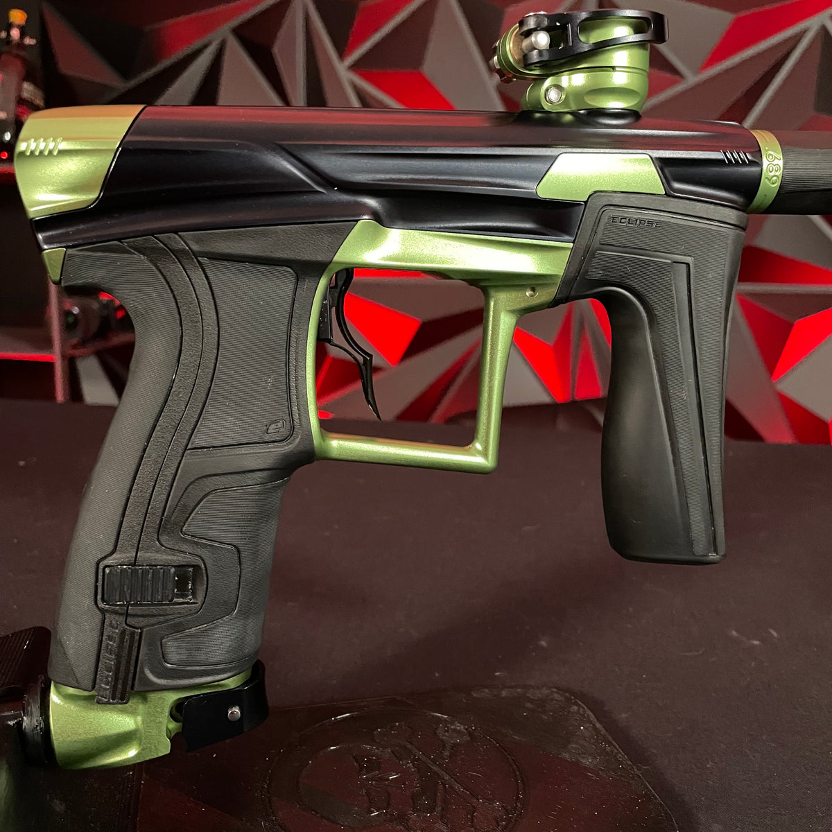 Used Planet Eclipse Geo 4 Paintball Gun - Emerald w/ 1R Deuce Trigger