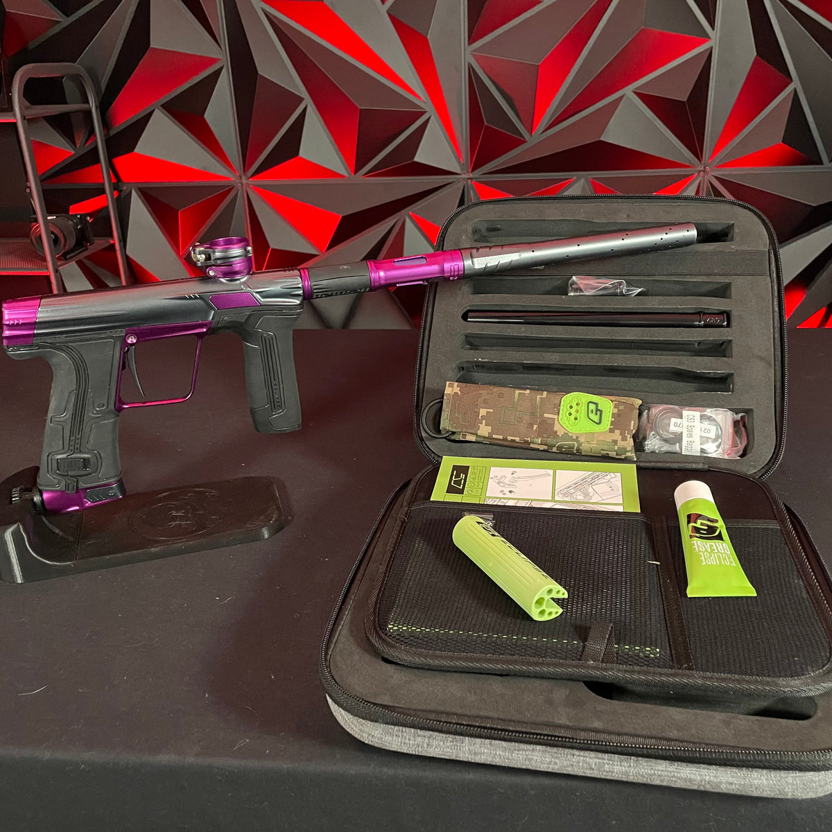 Used Planet Eclipse CS3 Paintball Gun - Havoc (Grey/Purple)