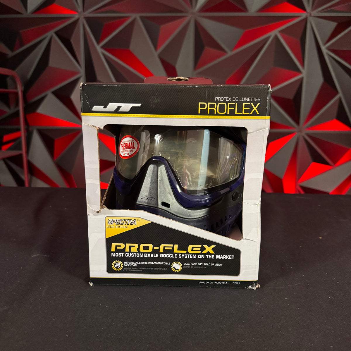 Used JT Proflex Paintball Mask - LE Blue Ice Series