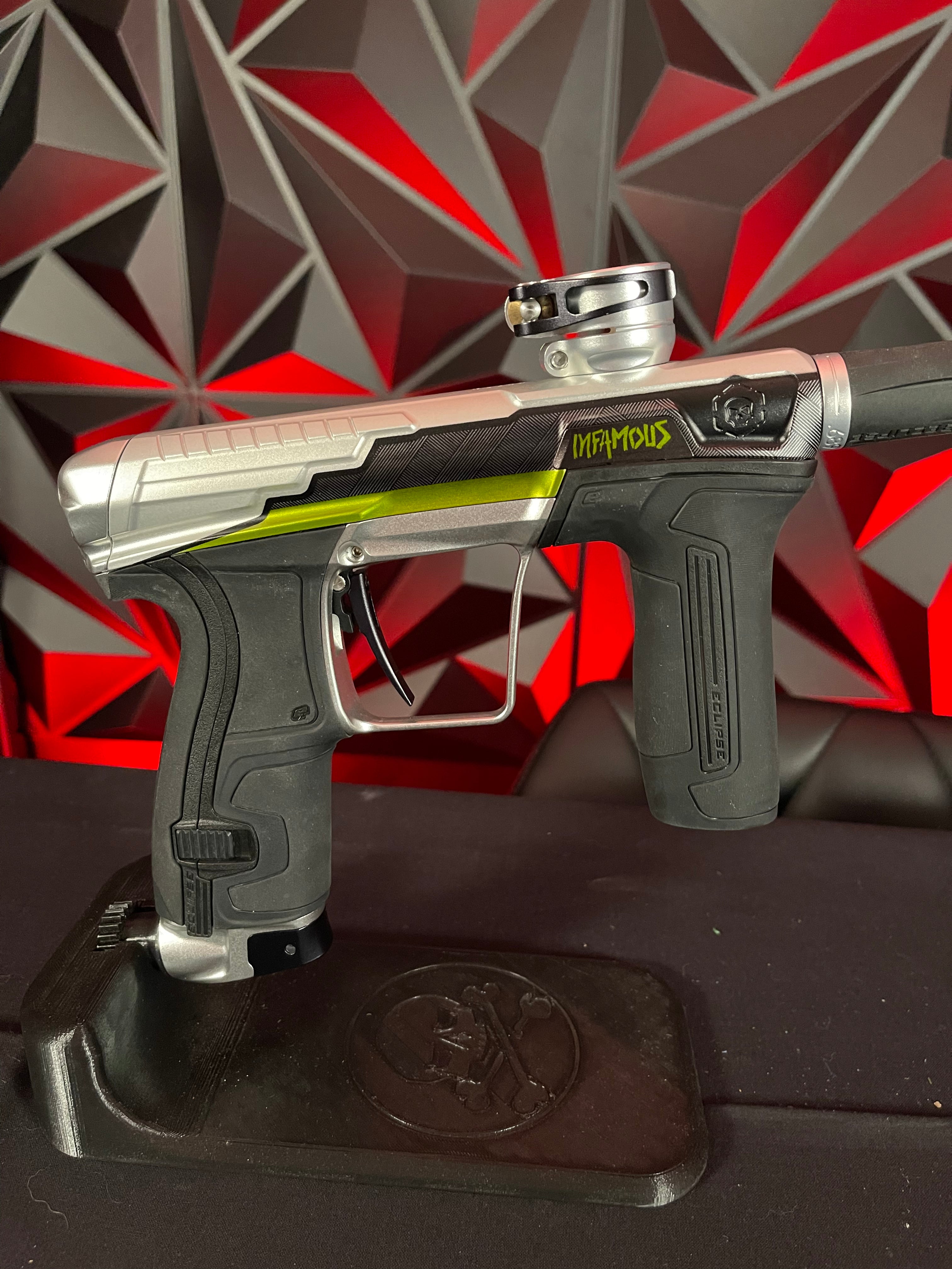 Used Infamous / Planet Eclipse CS2 Paintball Gun - Plata O Plomo Limit