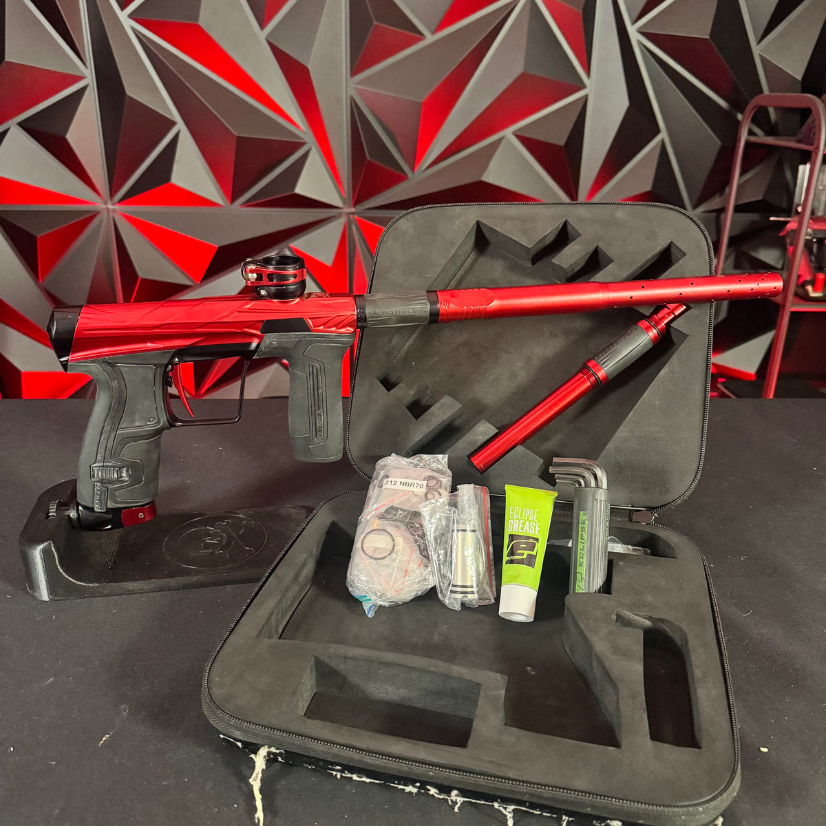 Used Planet Eclipse/HK Army CS2 Invader Paintball Gun - Red/Black
