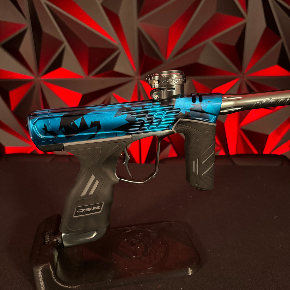 Used Dye DSR+ Paintball Marker - ICON Shattered