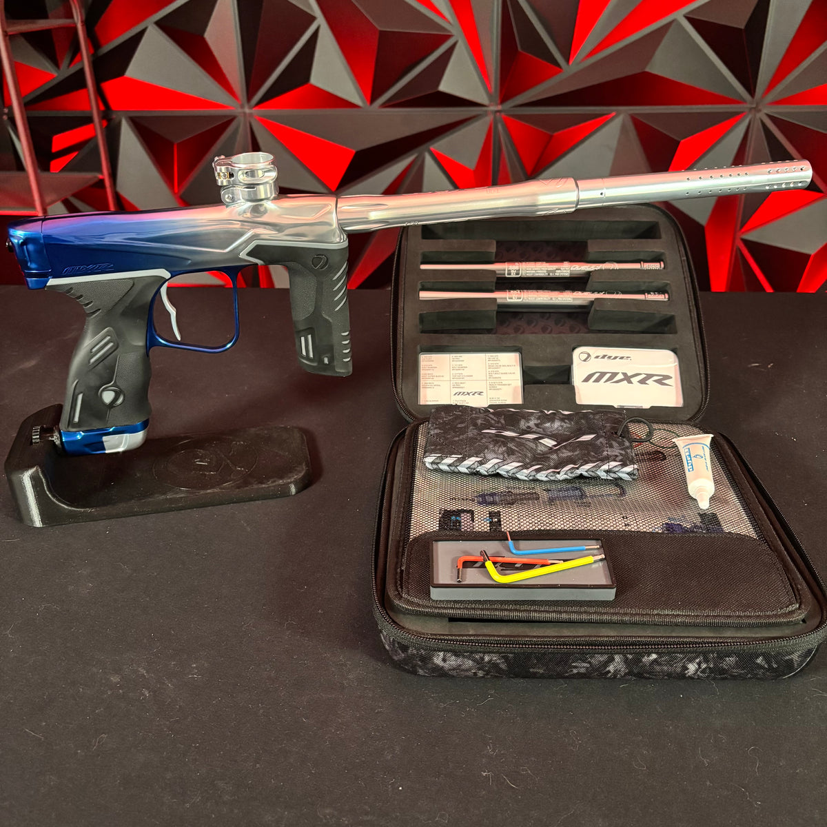 Dye MXR Paintball Marker - PGA Arctic Fade