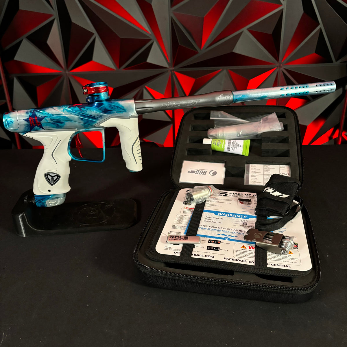 Used Dye DLS Paintball Gun - Custom Anno Russian Legion w/V2 Upgraded