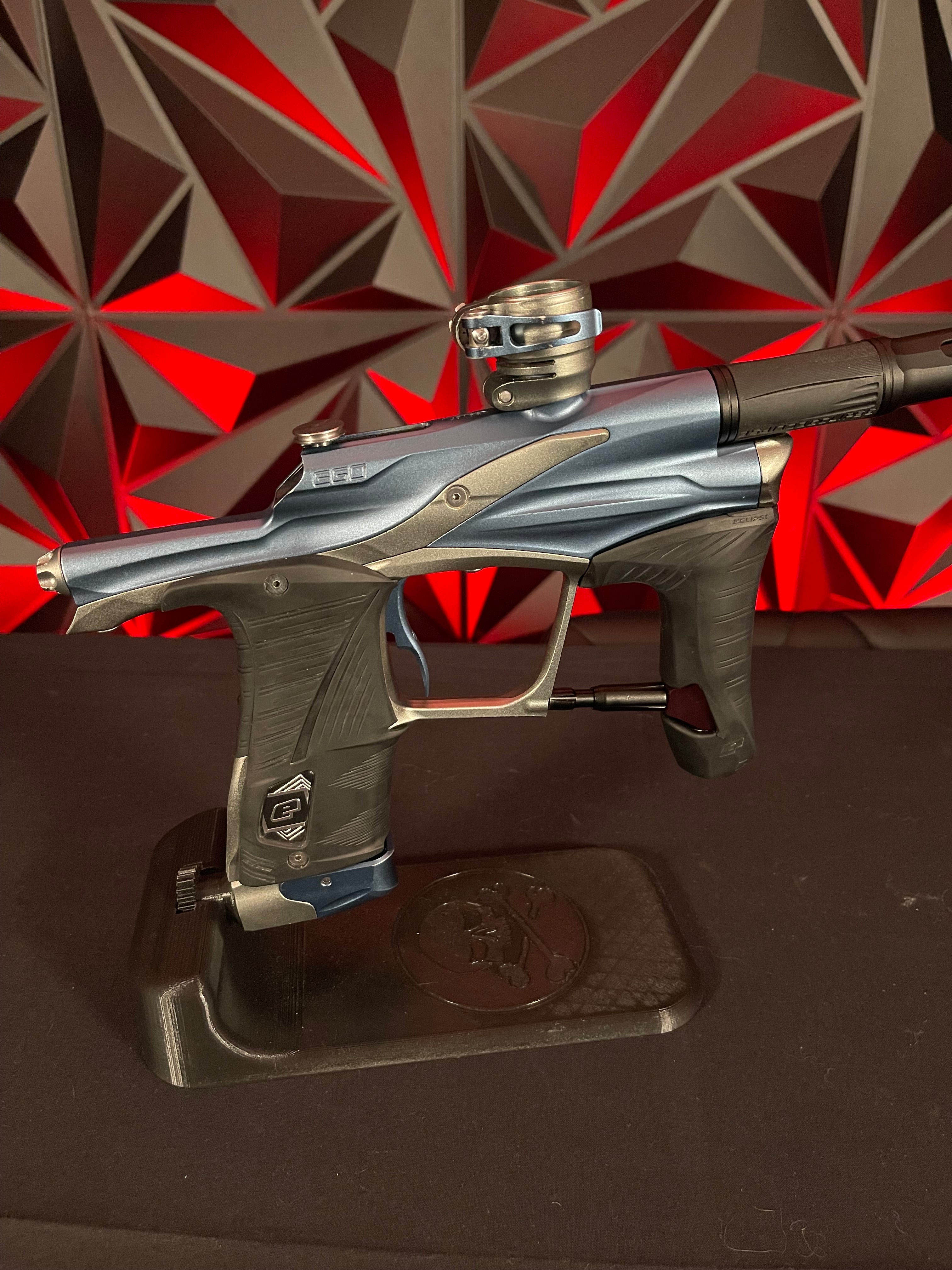 Used Planet Eclipse LV1 Paintball Gun - Blue/Dark Grey w/s63 PWR Barre ...