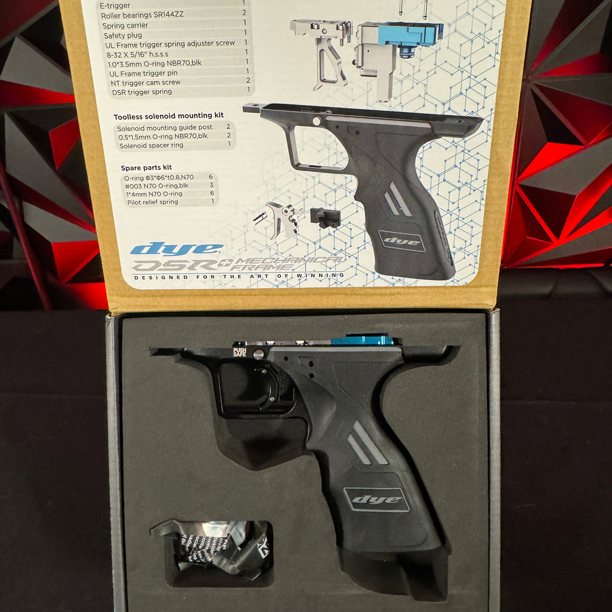 Used Dye DSR+ Mechanical Frame w/ Freeflow Trigger