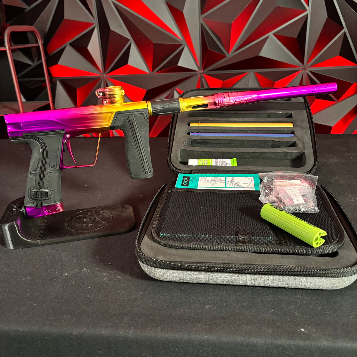 Used Planet Eclipse R5 Paintball Gun - Custom Starburst Fade (1 of 1)