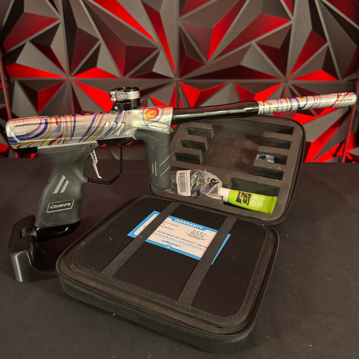 Used Dye DSR+ Paintball Marker - PGA Slick w/ IM Pro Kit