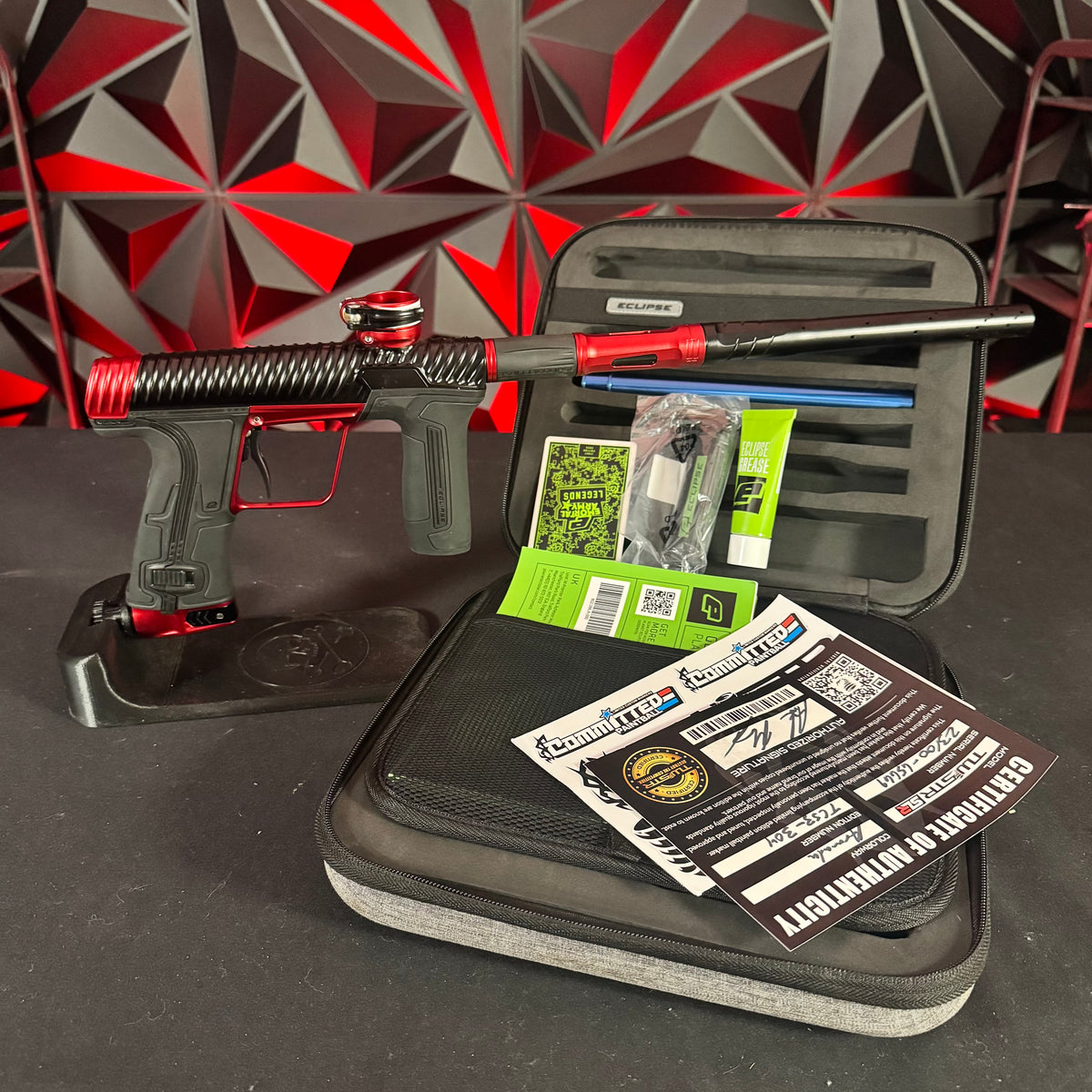 Used Planet Eclipse TWISTER CS3 Paintball Gun - Black/Red
