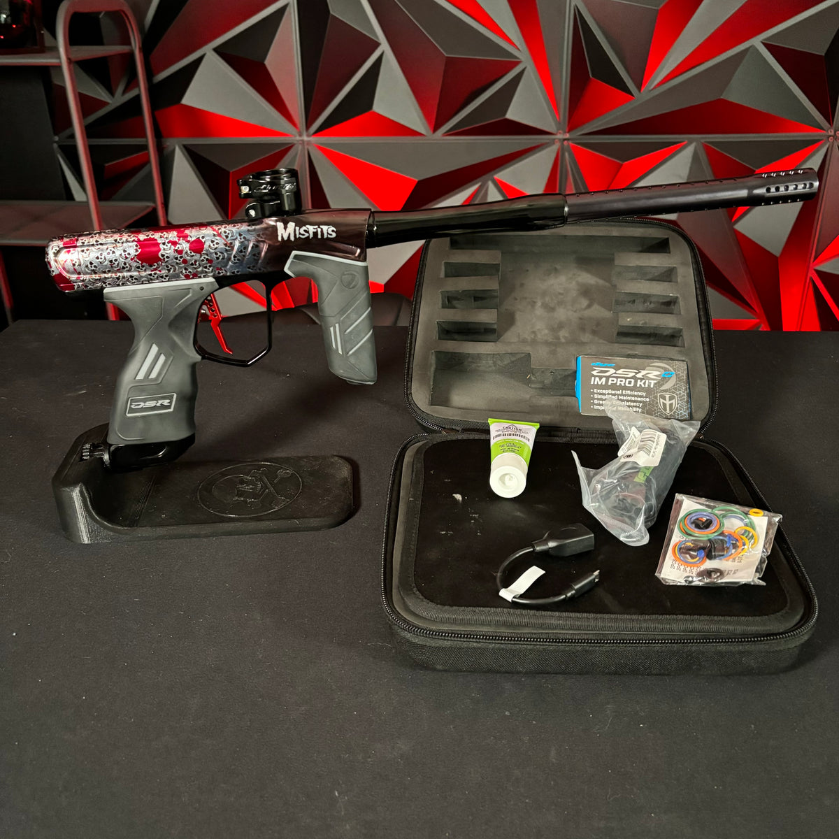 Used Dye DSR+ Paintball Marker - PGA Misfits Heavy Metal
