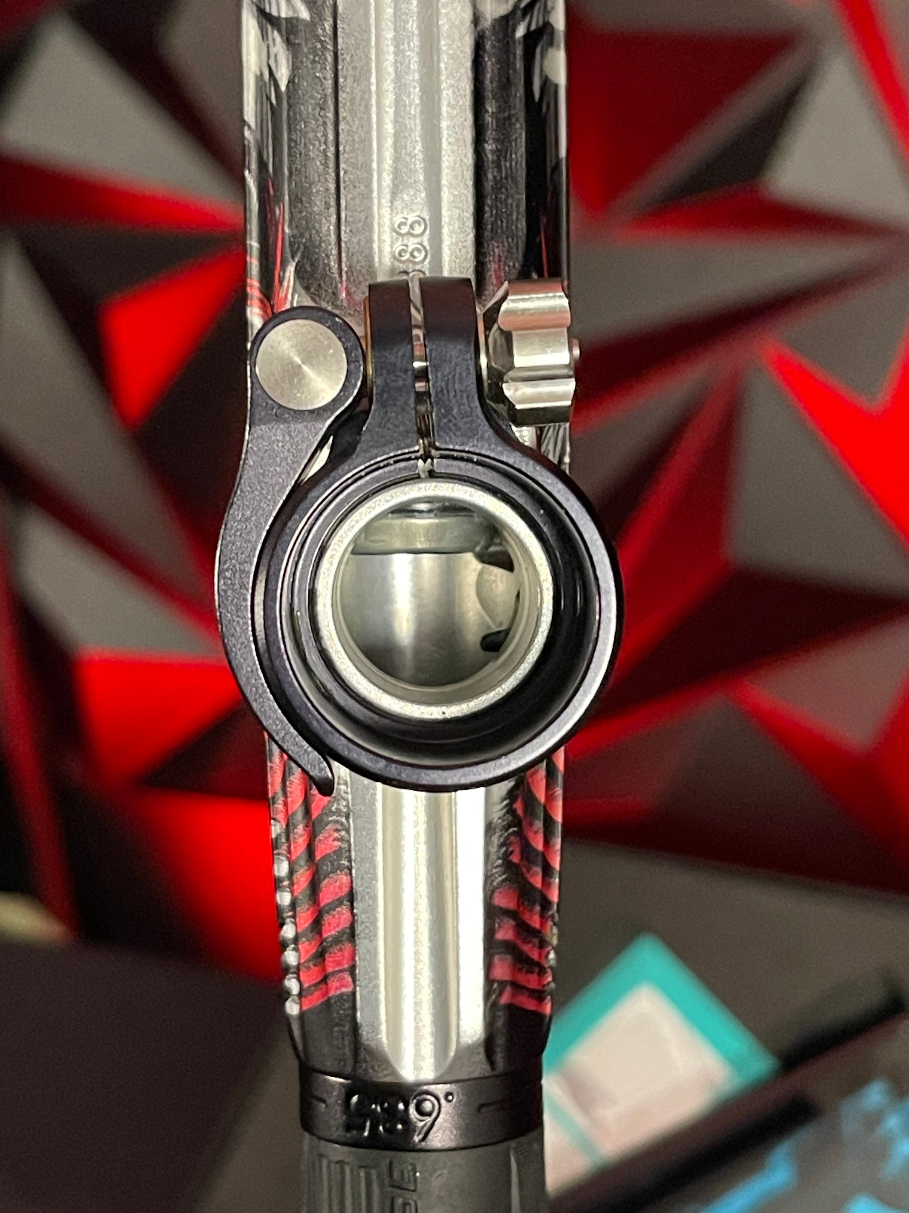 Used Planet Eclipse Geo 4 Paintball Gun - H2K w/Signed Case, 3 FL Inse