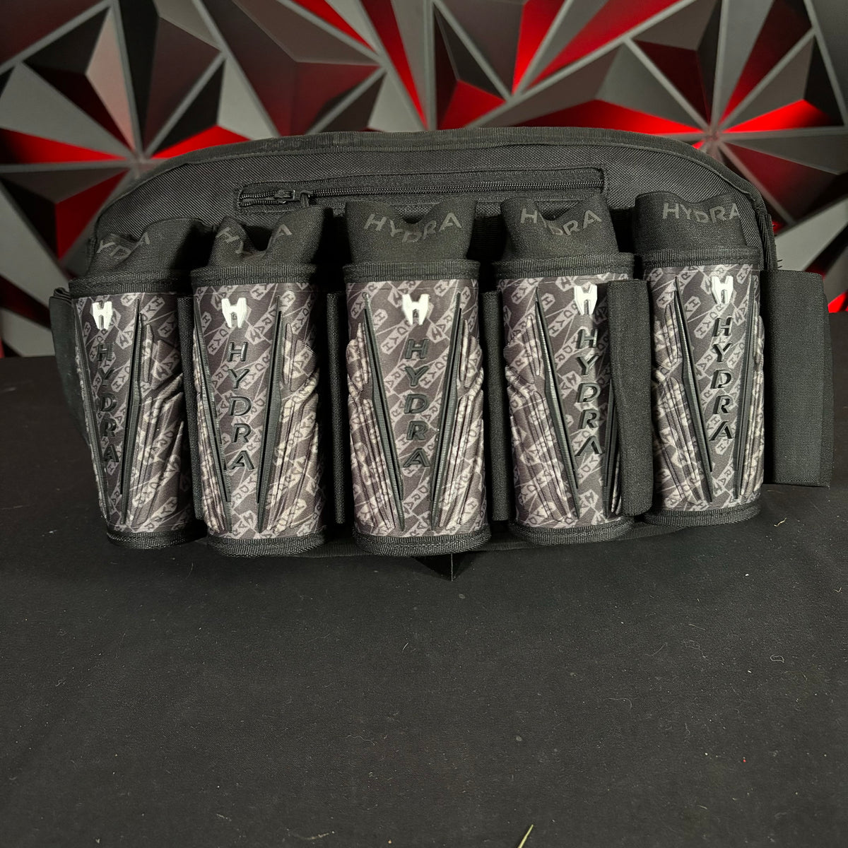Used Hydra 5+8 Paintball Pod Pack - Black/Grey