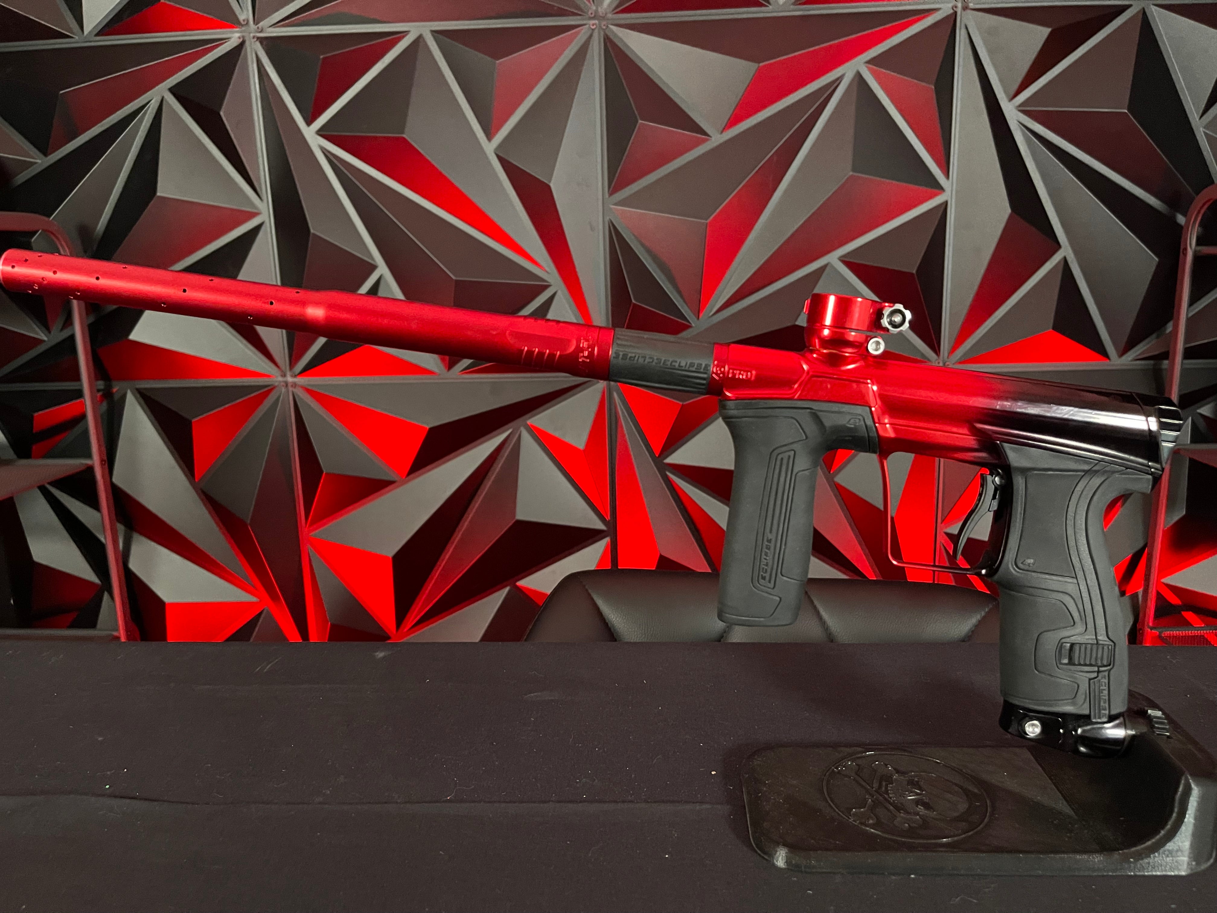 Used Planet Eclipse CS2 Pro Paintball Gun - Polished Black/Polished Re ...