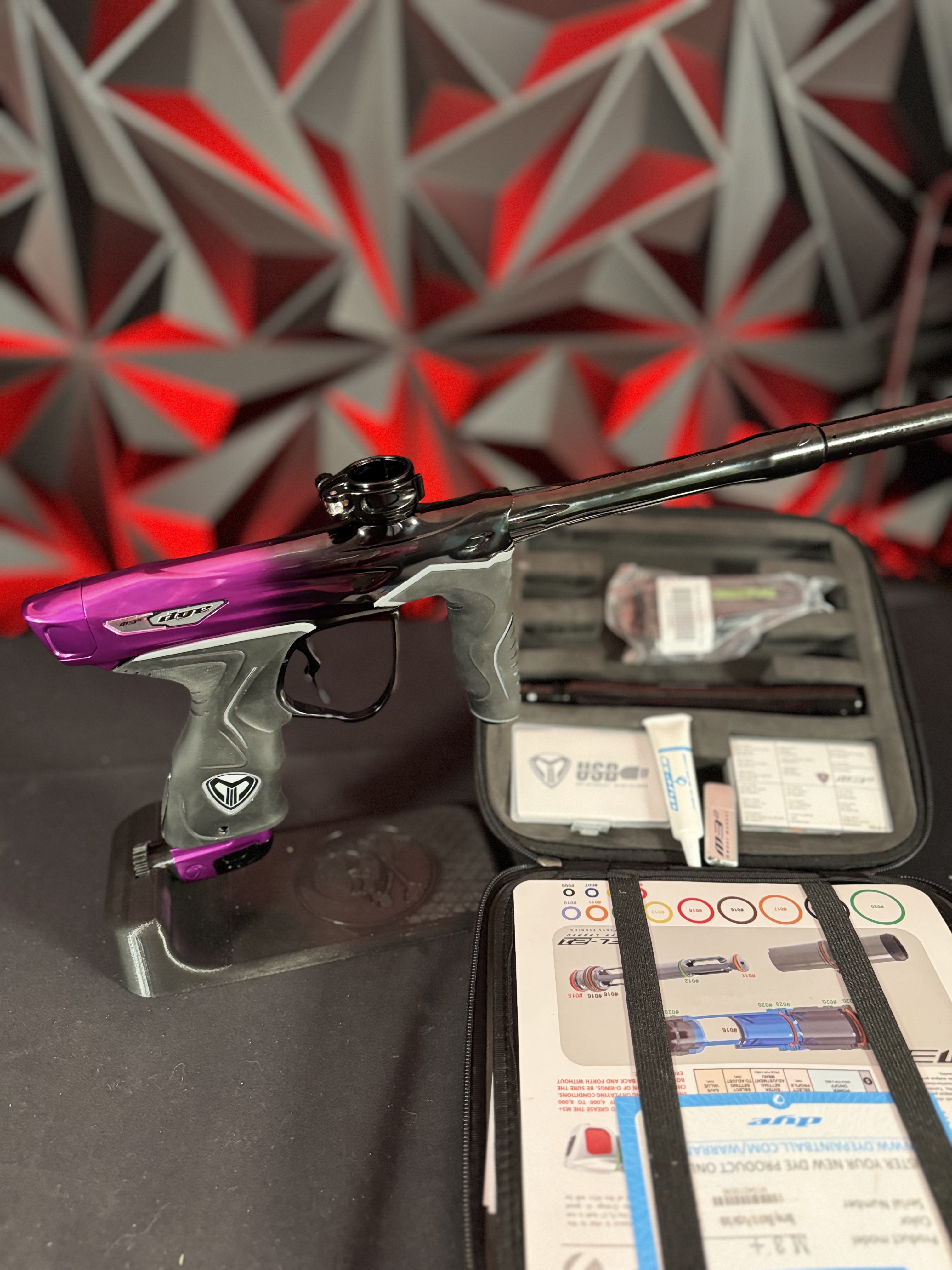 Used Dye M3+ Paintball Marker - Purple/Black Fade