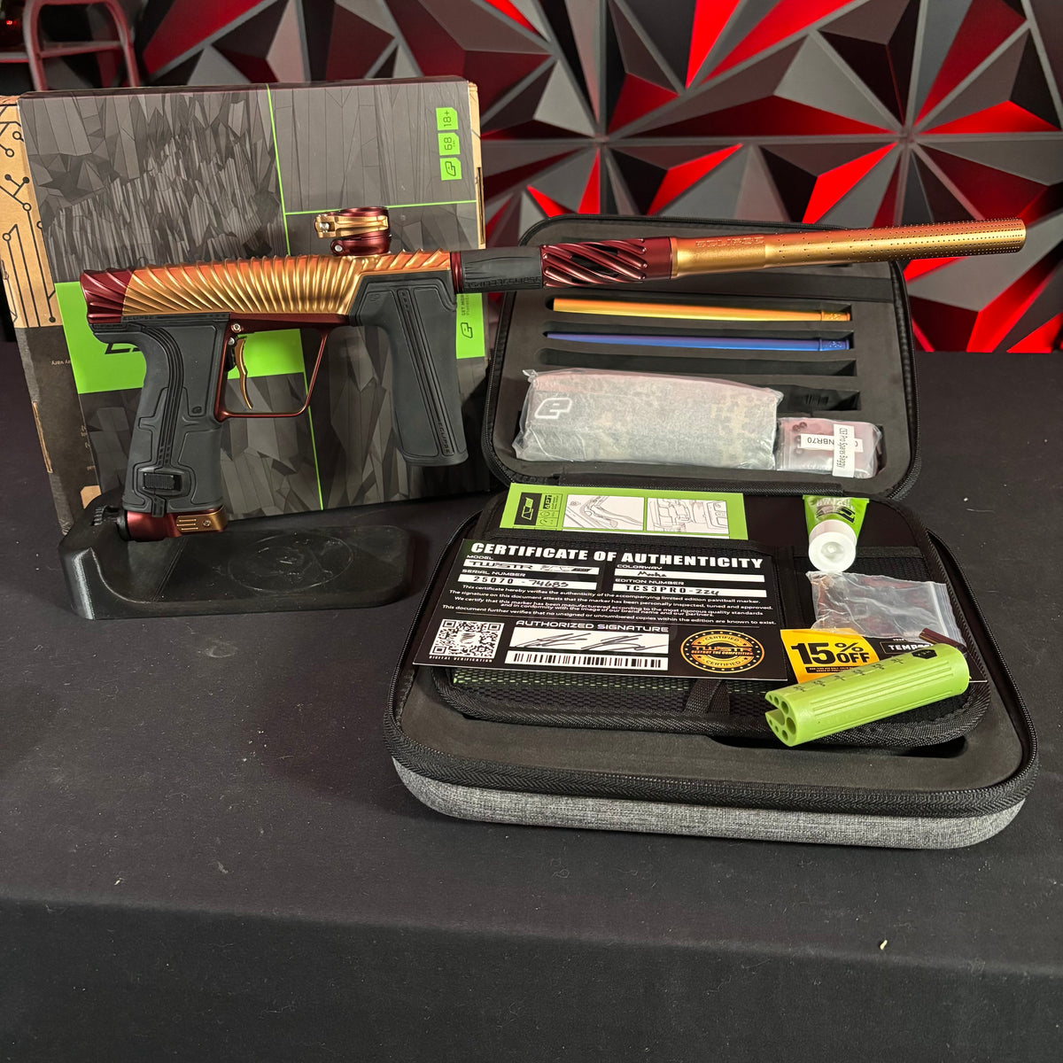 Used Planet Eclipse CS3 Pro Twister Paintball Gun - Mocha