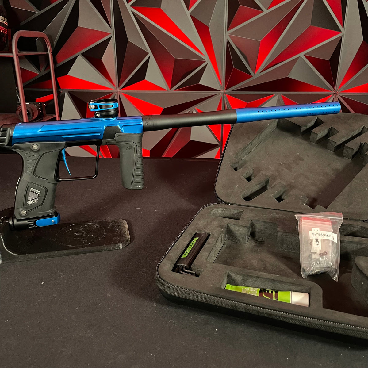 Used Planet Eclipse Gtek 170R Paintball Marker - Blue/Black