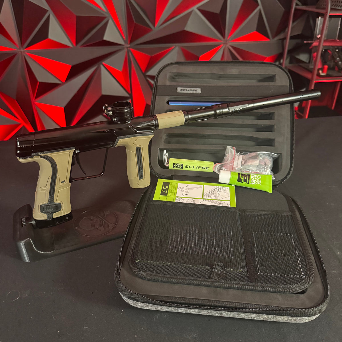 Used Planet Eclipse CS3 Paintball Gun - Midnight w/ Earth Grip Kit