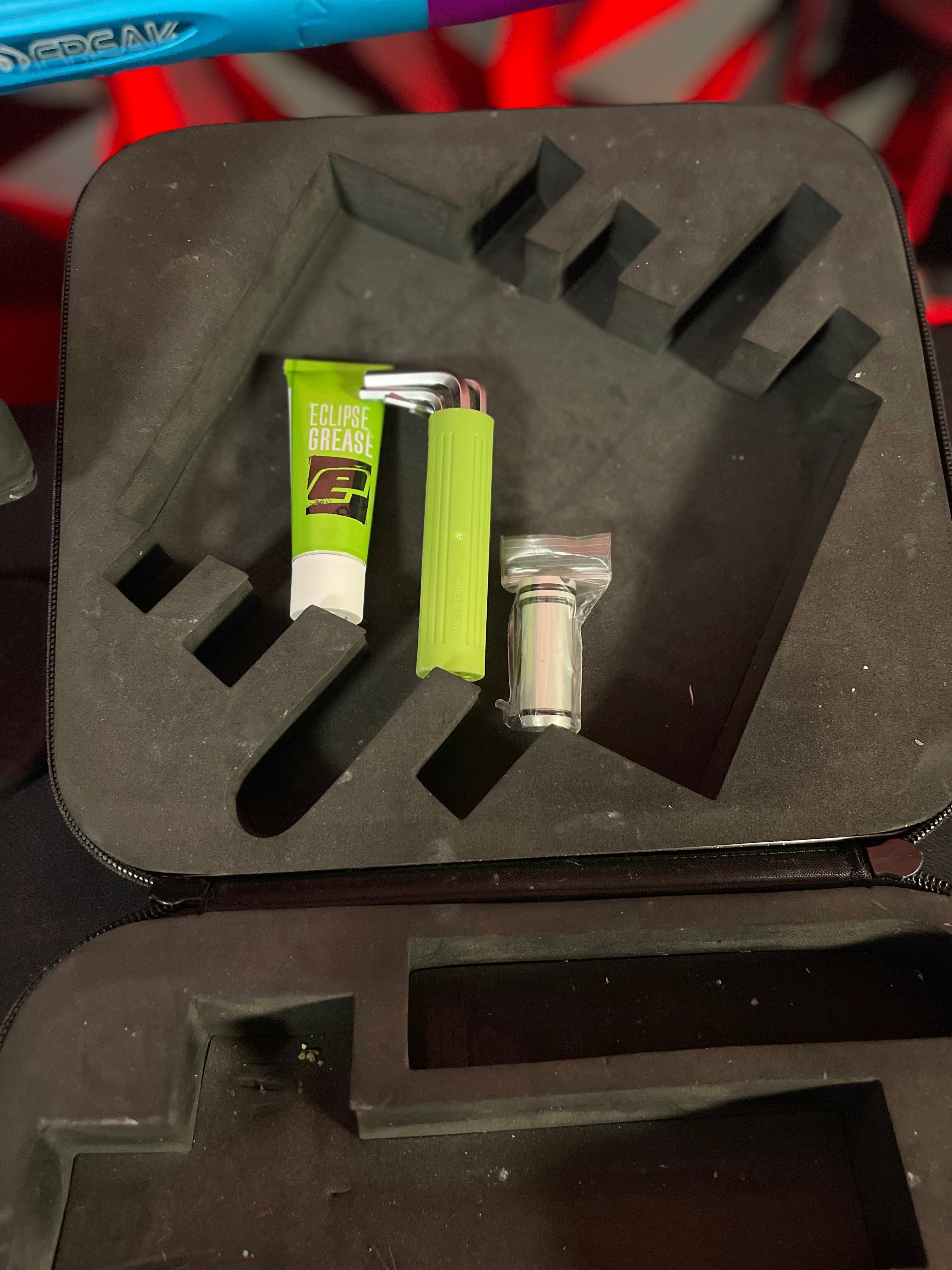 Use Planet Eclipse CS2 Paintball Gun - Purple/Teal w/ Matching Freak X ...