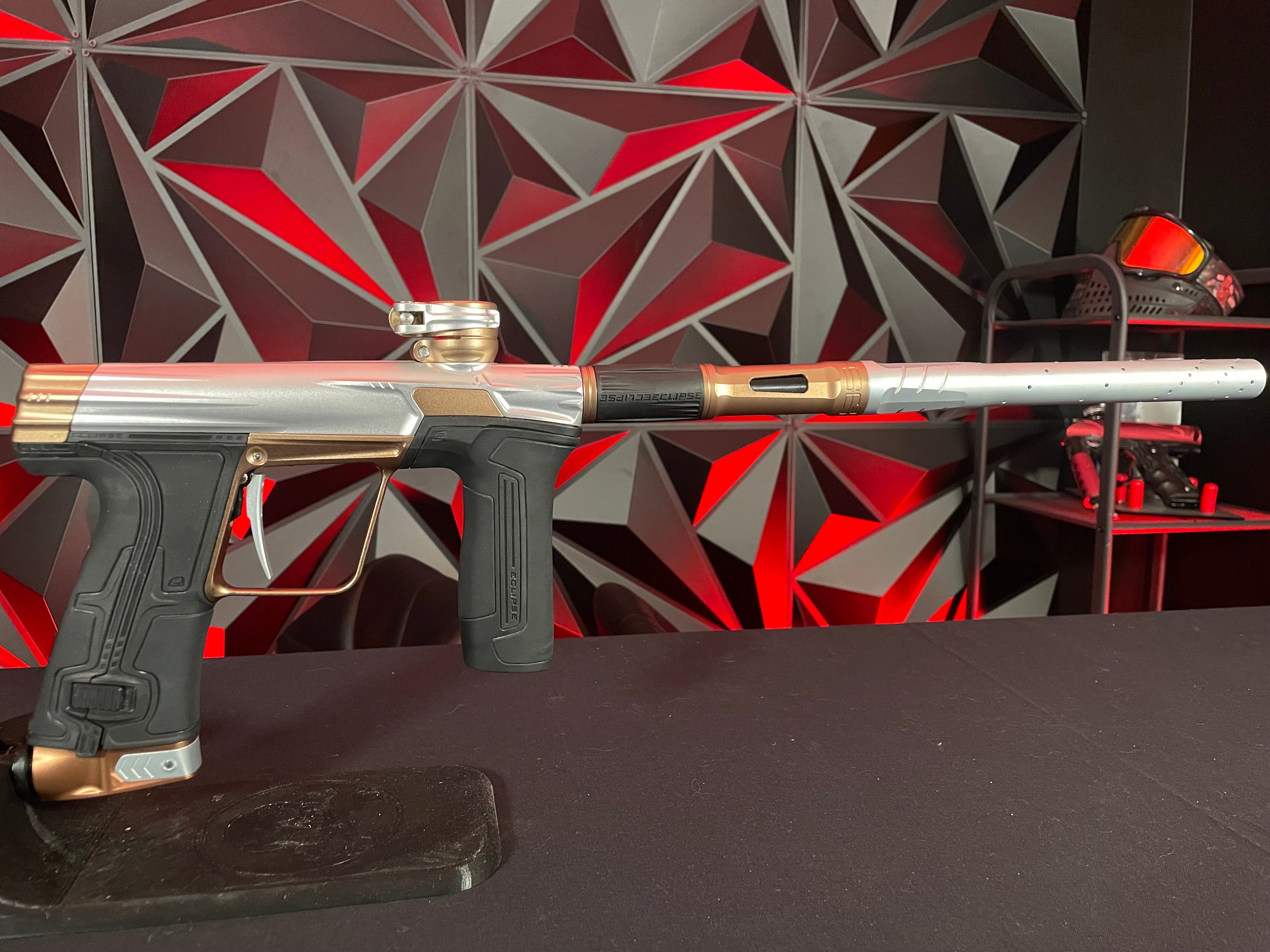 Used Planet Eclipse CS3 Paintball Gun - Silver/Bronze – Punishers Paintball