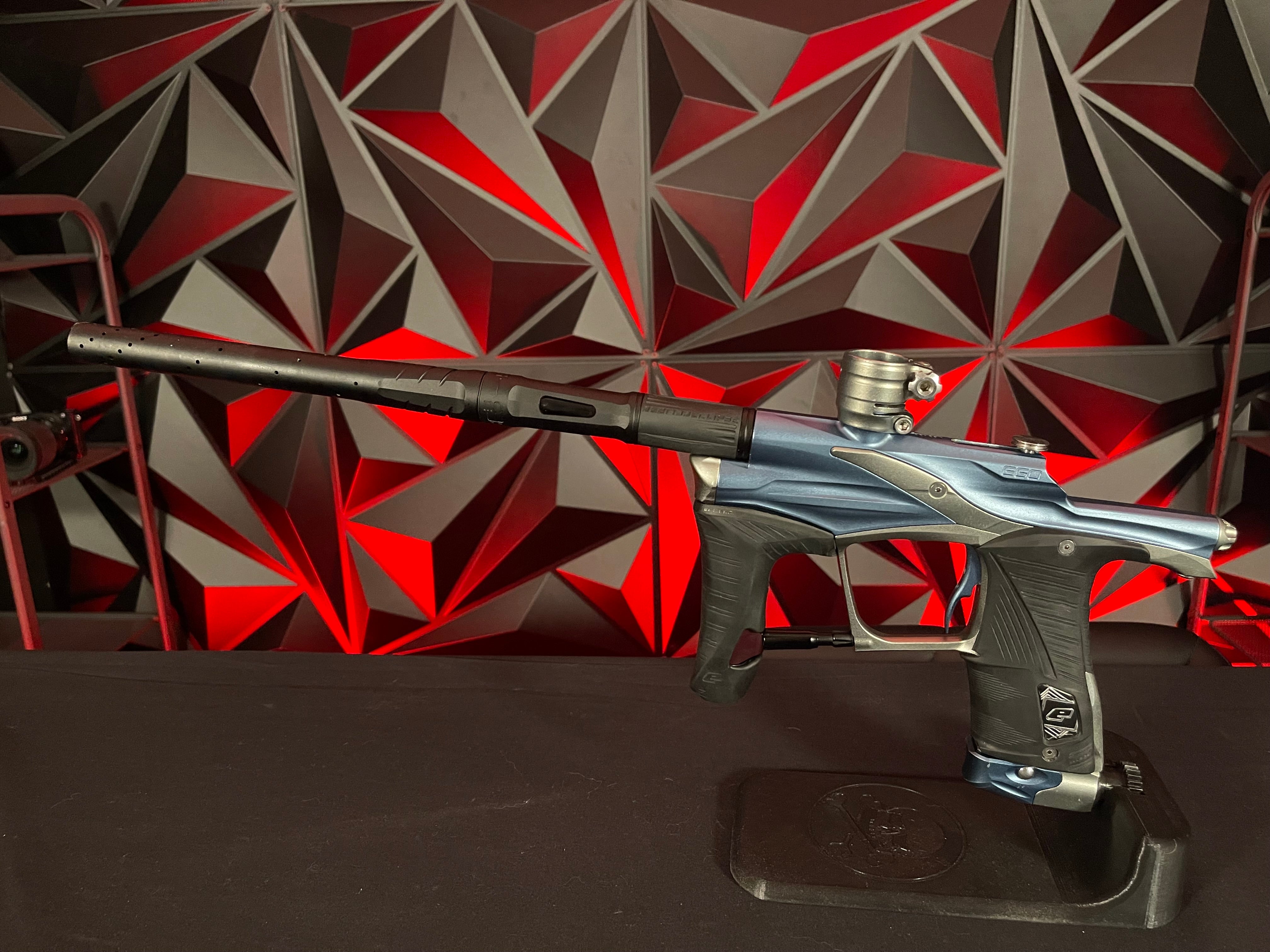 Used Planet Eclipse LV1 Paintball Gun - Blue/Dark Grey w/s63 PWR Barre ...