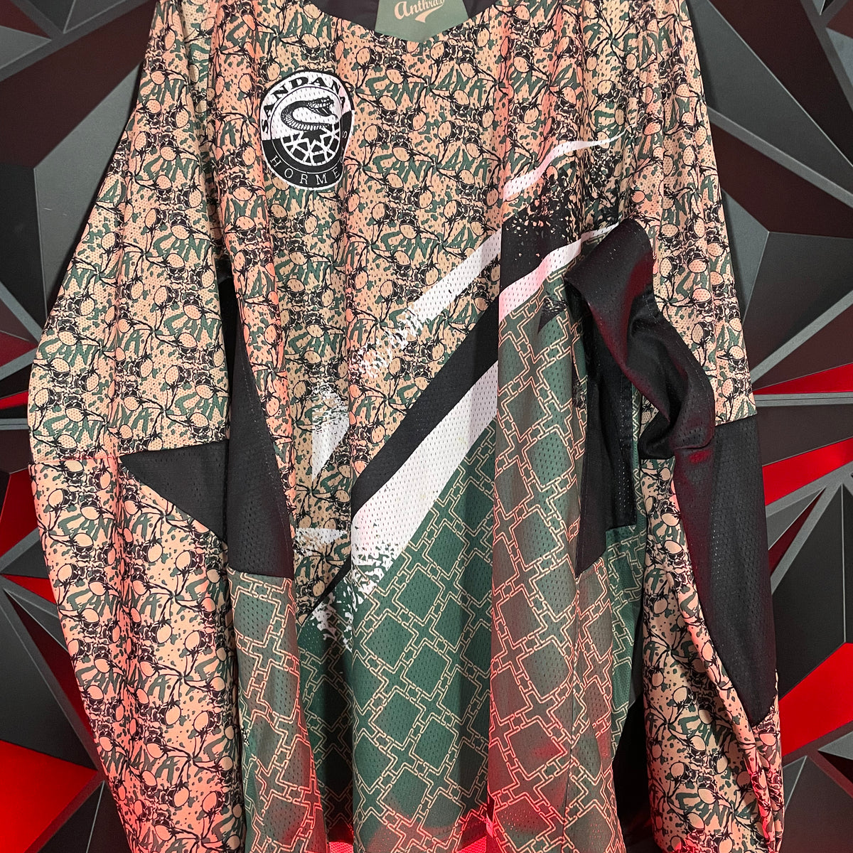 Used Sandana Paintball Jersey - Flying Skulls - 2XL