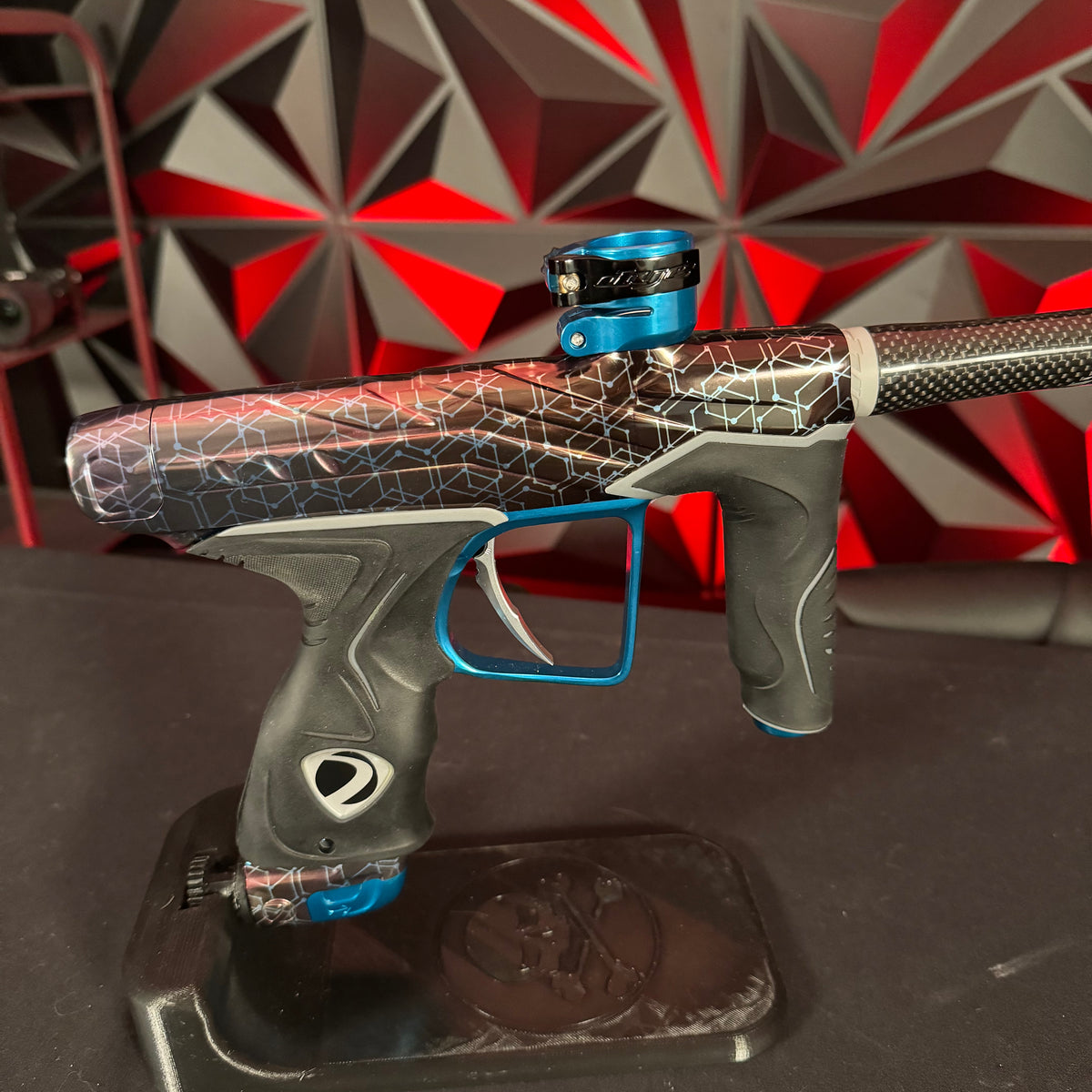 Used Dye DLS Paintball Gun - PGA Grid 6 w/ Upgraded V2 Bolt