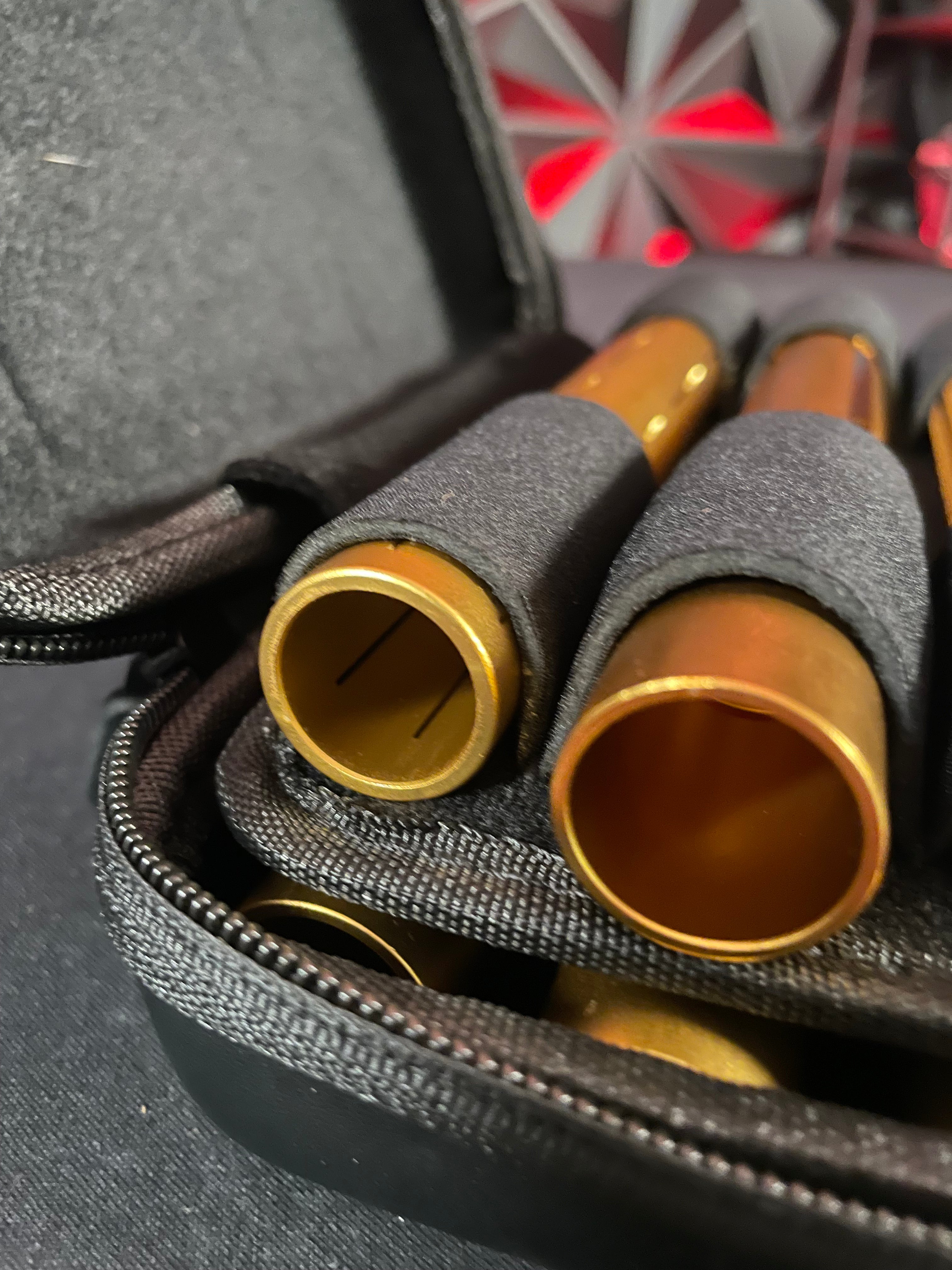 Used Infamous Pro DNA Silencio Barrel Kit - Gold - AC Threaded