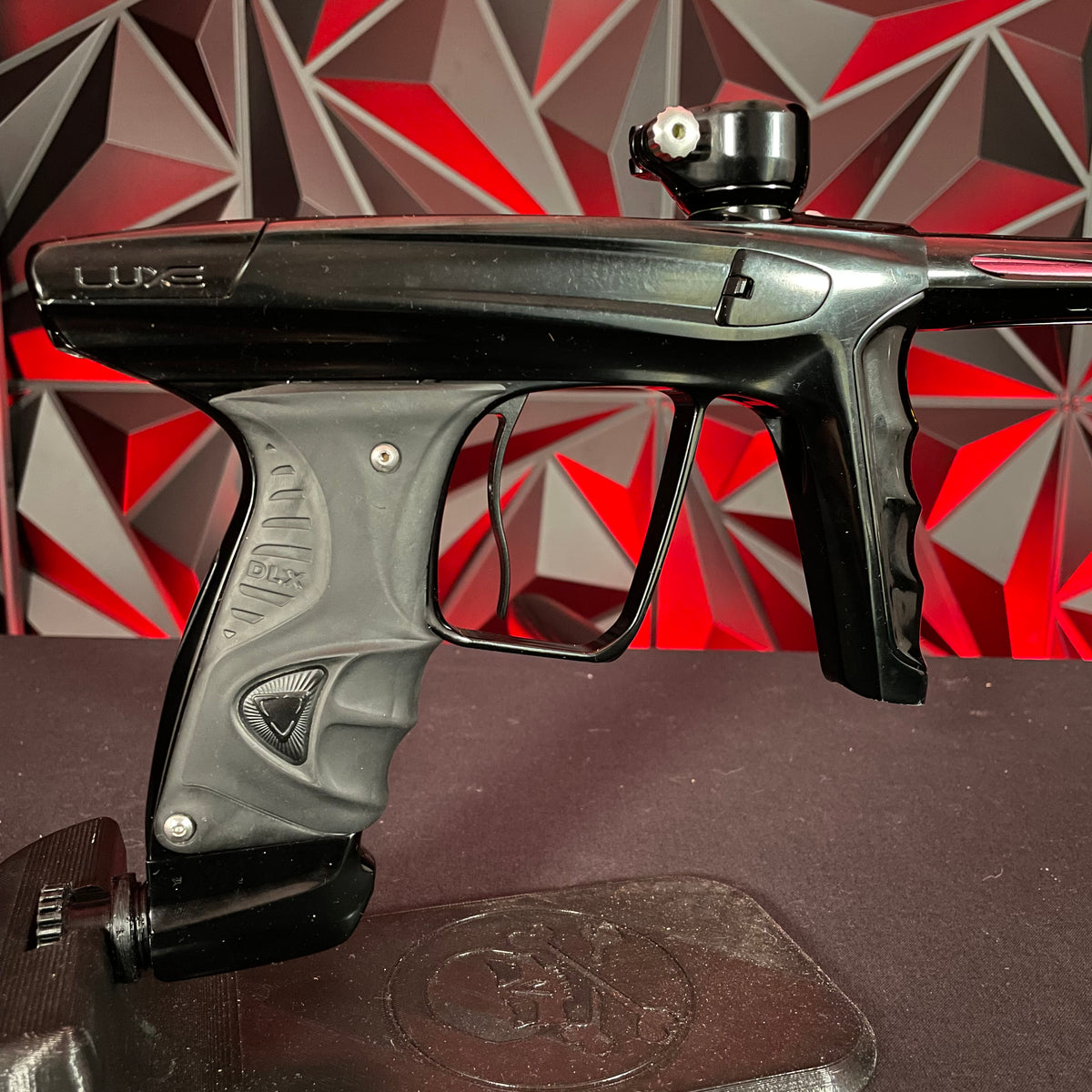 Used DLX Luxe X Paintball Gun - Polished Black