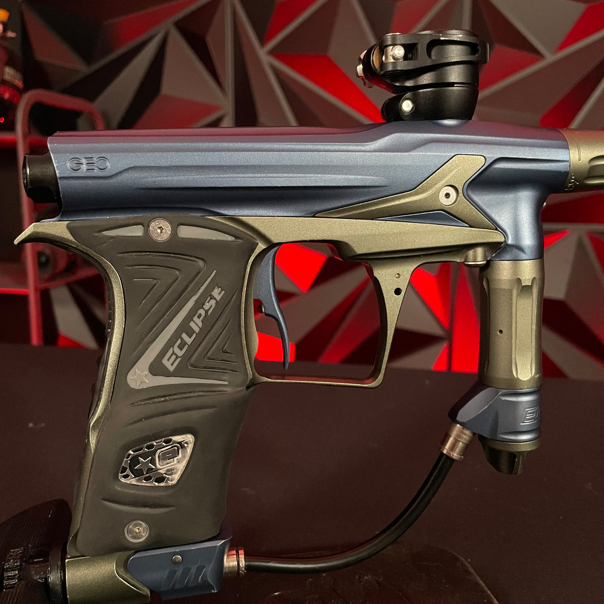 Used Planet Eclipse Geo 3 Paintball Gun - Blue/Grey