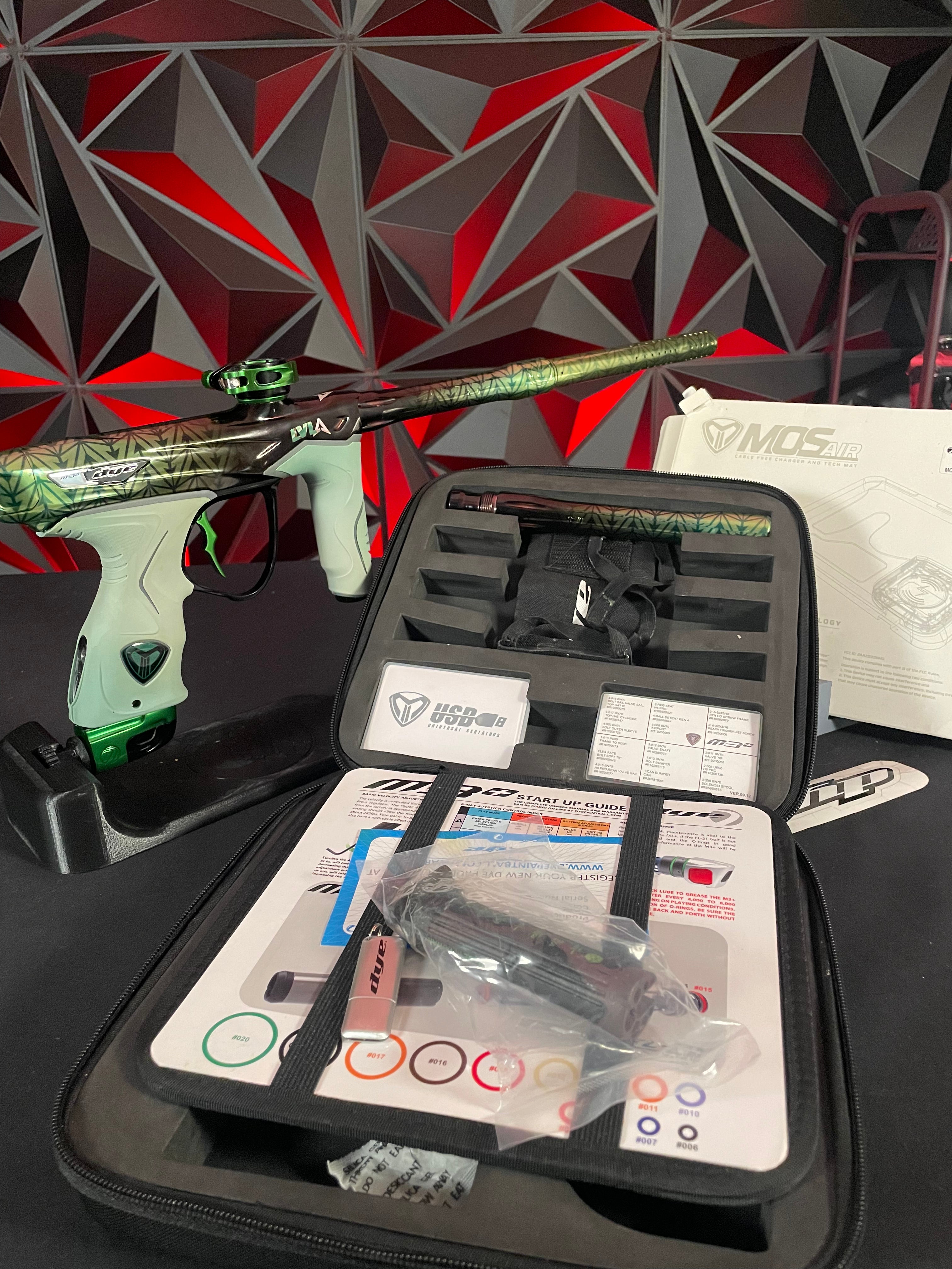 Used Dye M3+ Paintball Gun - LVL Edition w/MOSAir Board – Punishers ...