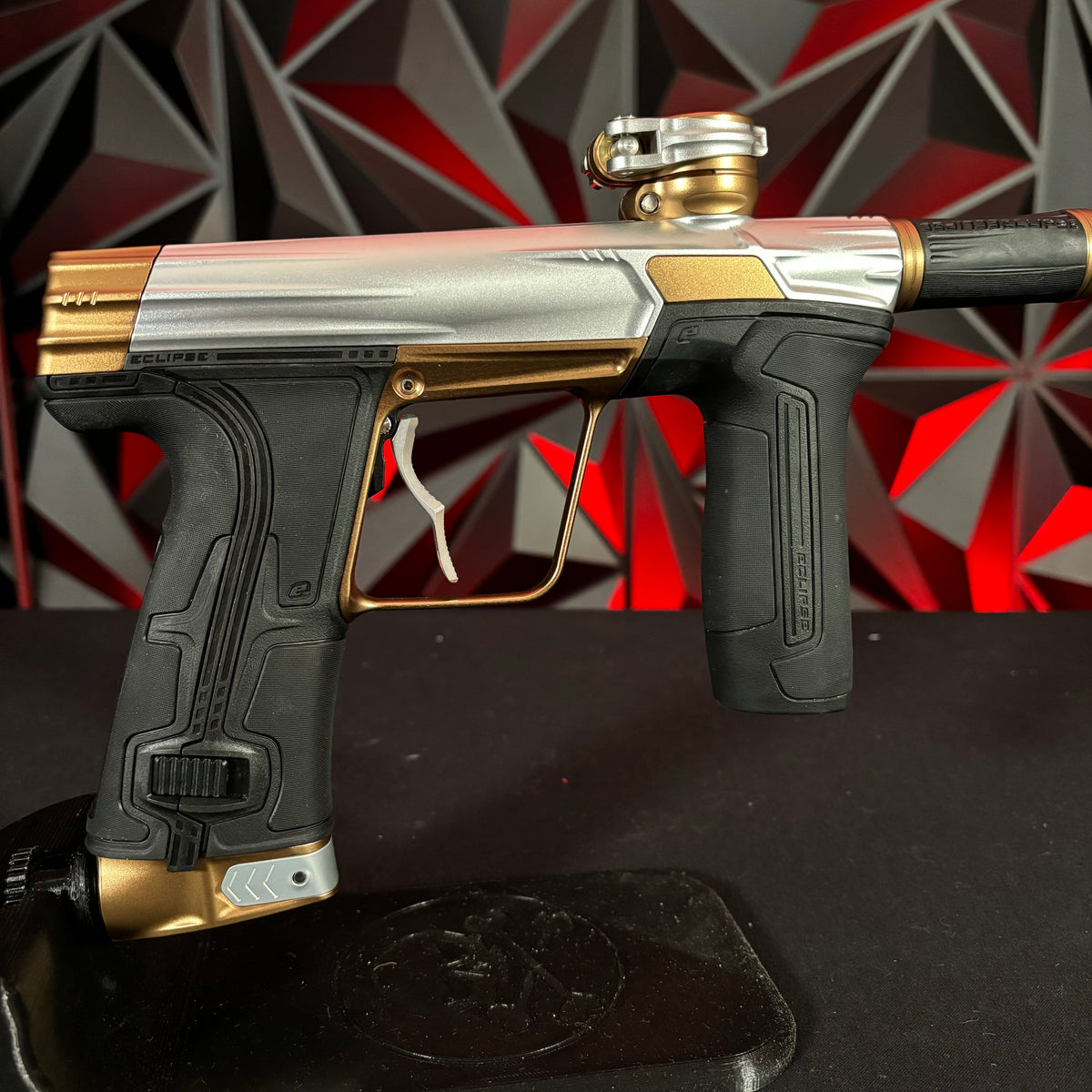 Used Planet Eclipse CS3 Paintball Gun - Silver/Bronze