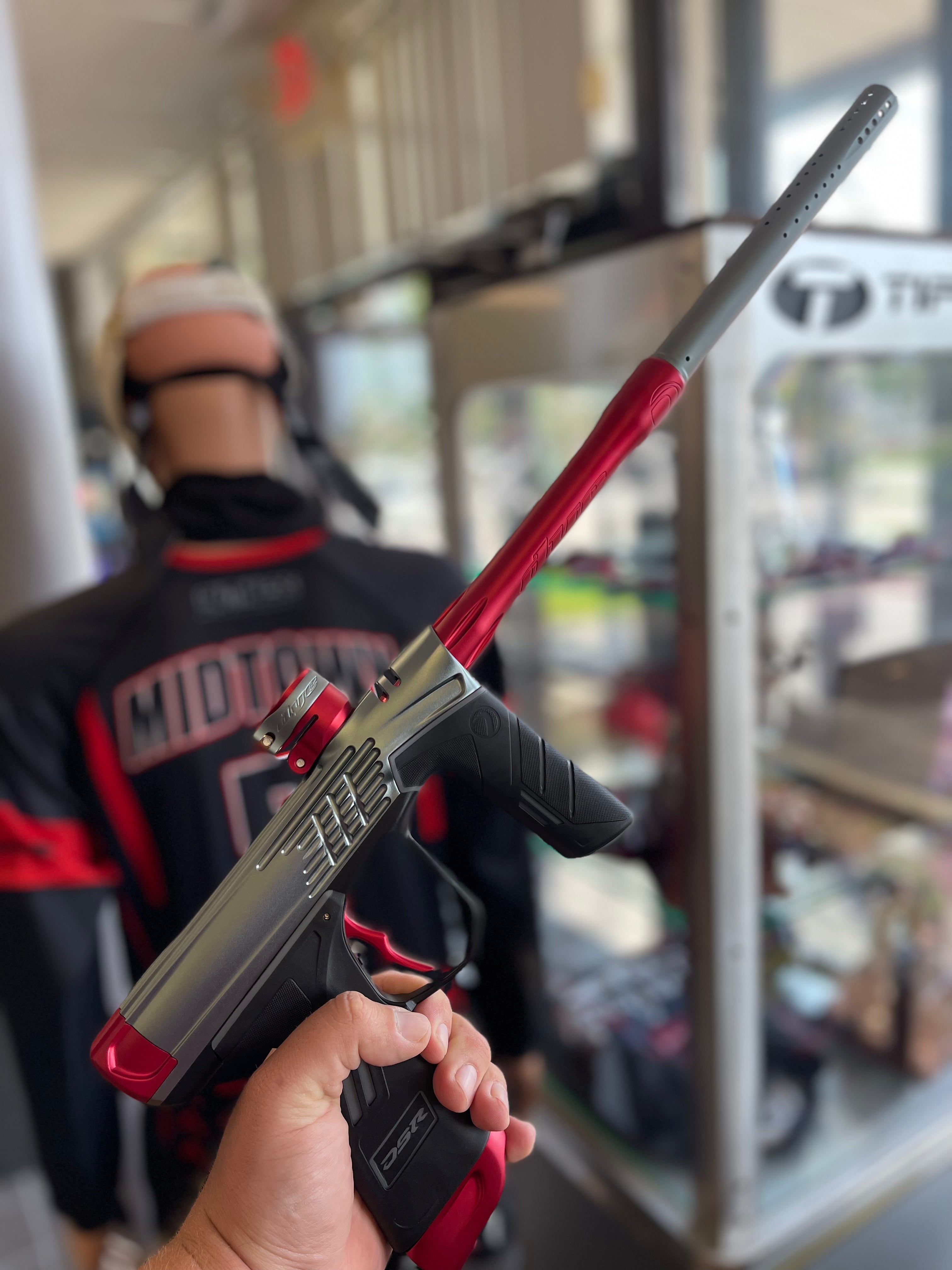 Dye DSR+ LE Icon Paintball Gun - Shadow Fire – Punishers Paintball