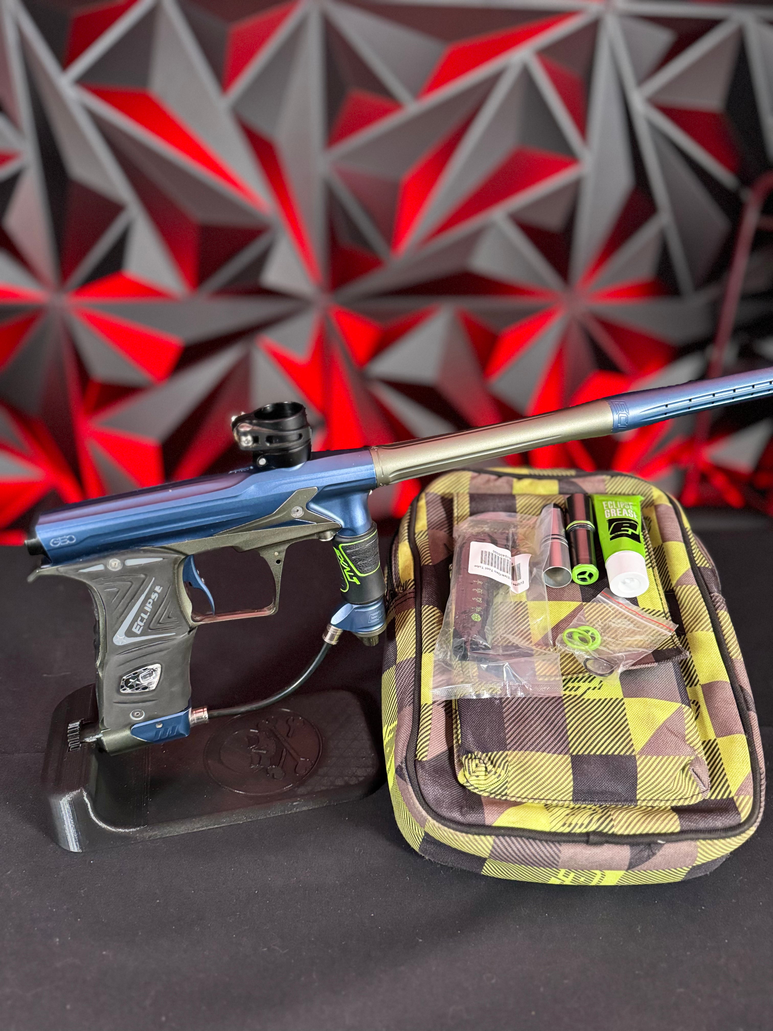 Used Planet Eclipse Geo 3 Paintball Gun - Blue/Grey – Punishers Paintball