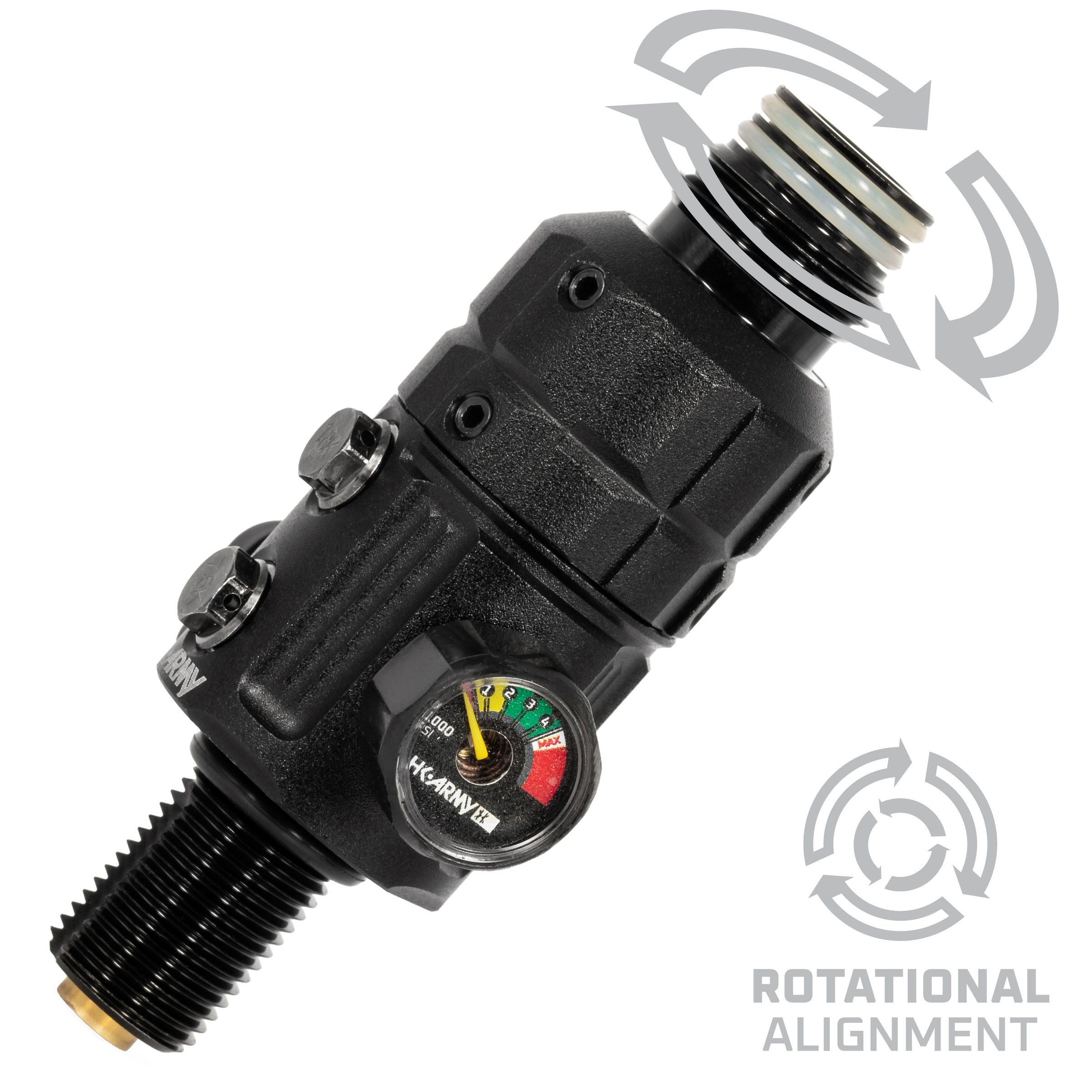 HK Army Turbine Pro Regulator - Long Body - Adjustable & Rotational