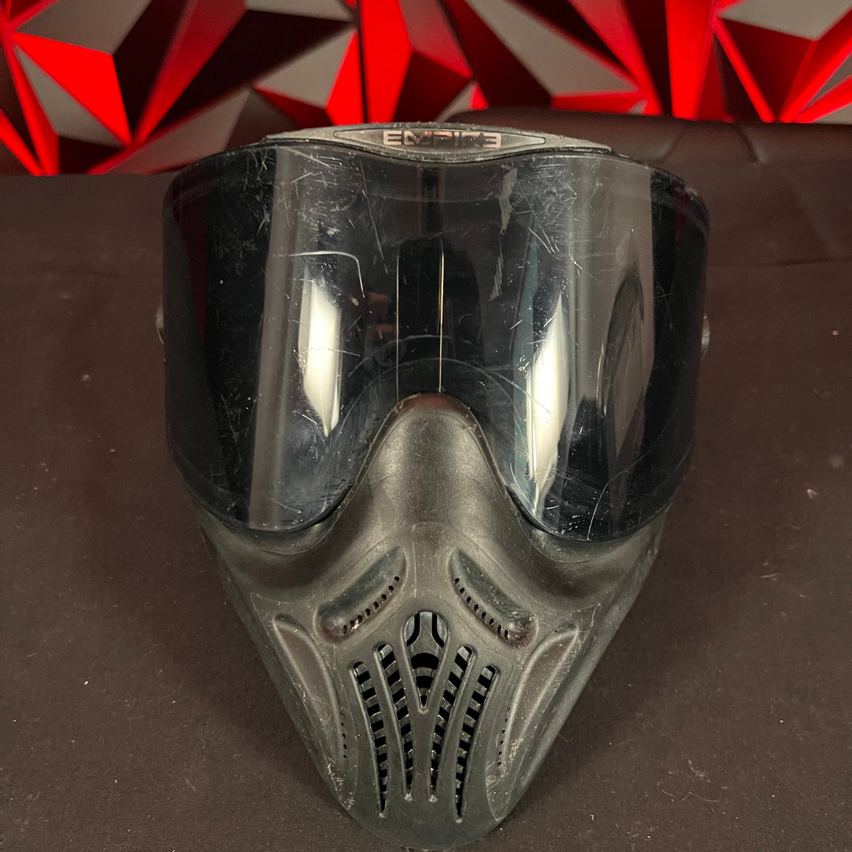 Used Empire E-Vents Paintball Mask - Black