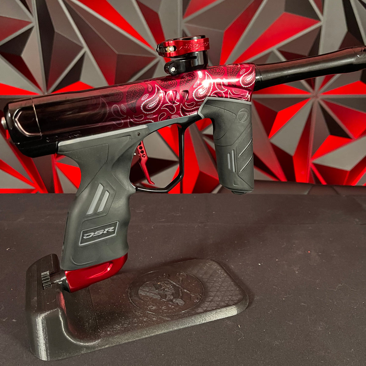 Used Dye DSR+ Paintball Gun - Bandana Red
