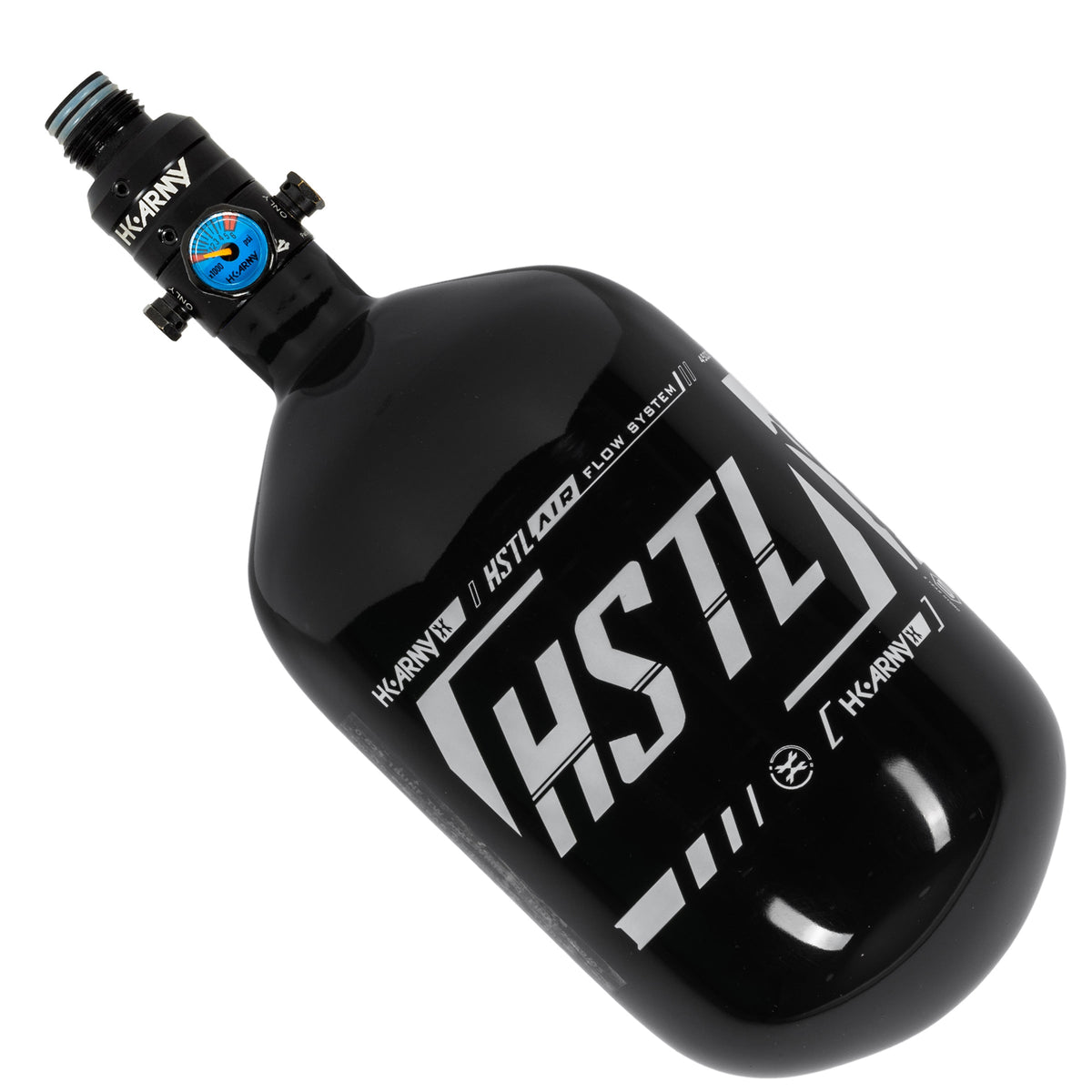 HK Army HSTL Carbon Fiber Tank - V2 Pro Reg - 68/4500 PSI - Black
