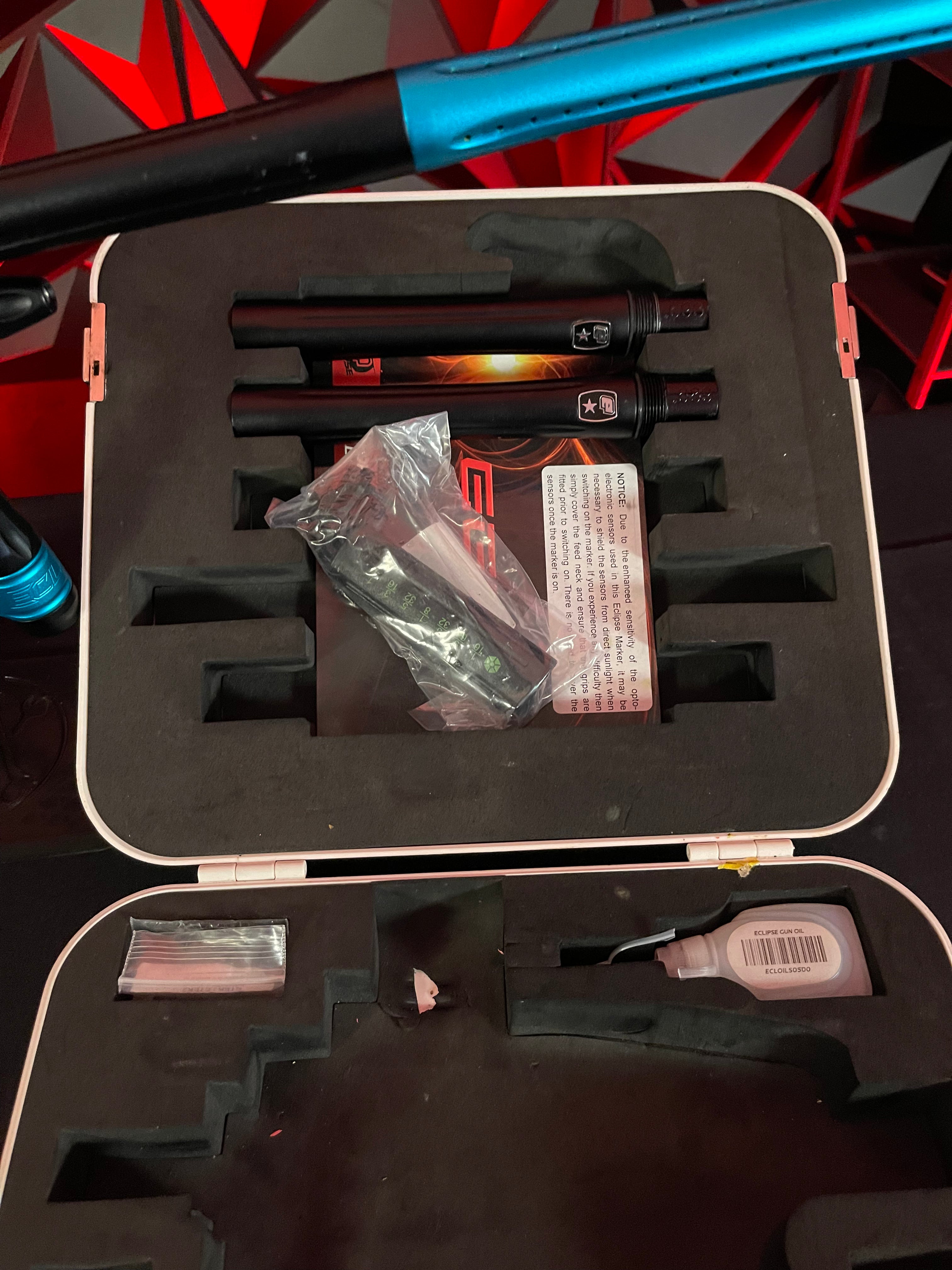 Used Planet Eclipse Ego 9 Paintball Gun - Blue/Black