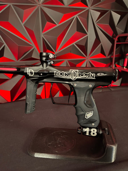 Used Shocker Amp Paintball Gun - LE Black Lockdown Team Edition #18 ...
