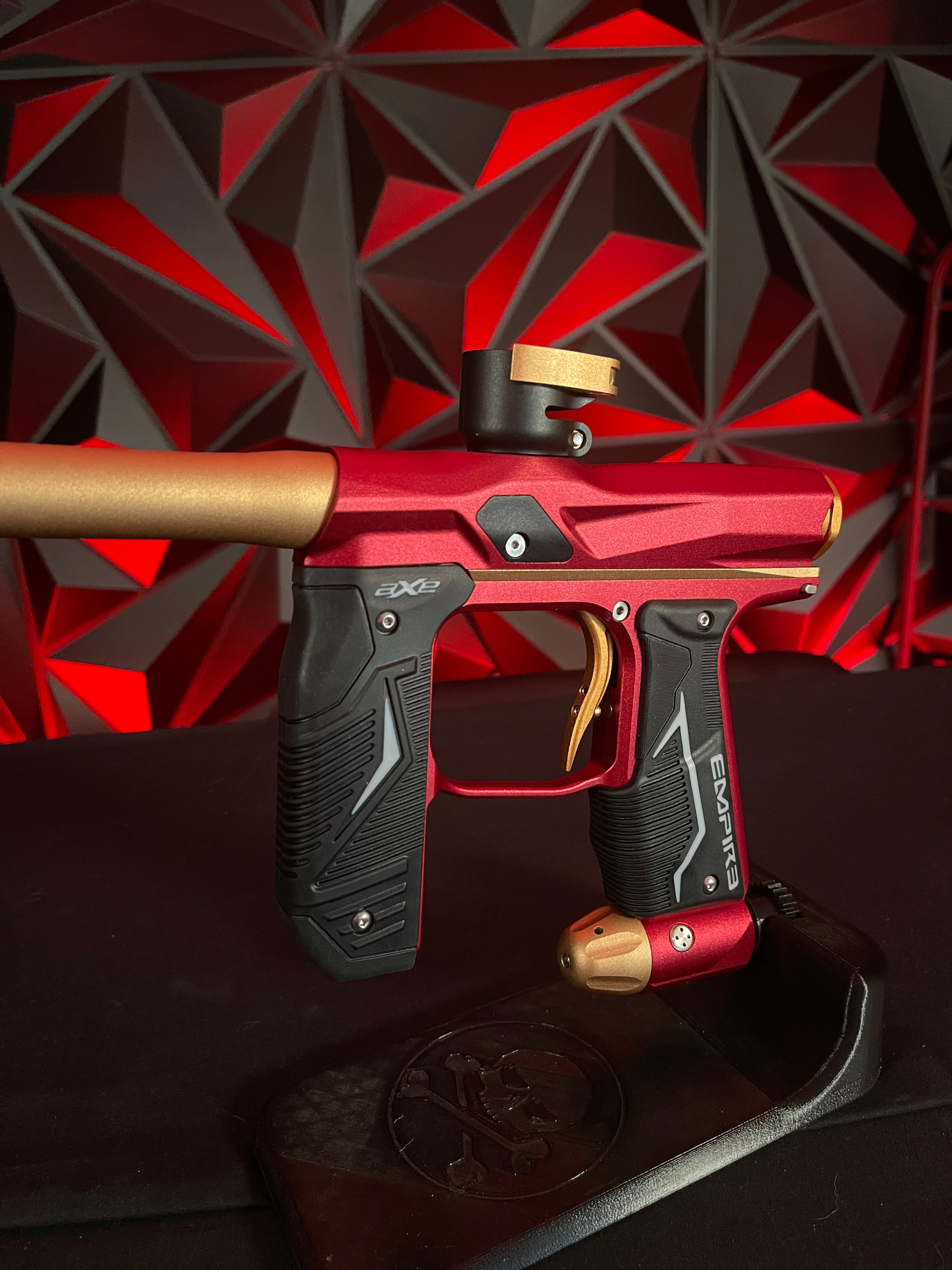 Used Empire Axe 2.0 Paintball Gun - Dust Red / Dust Orange – Punishers ...