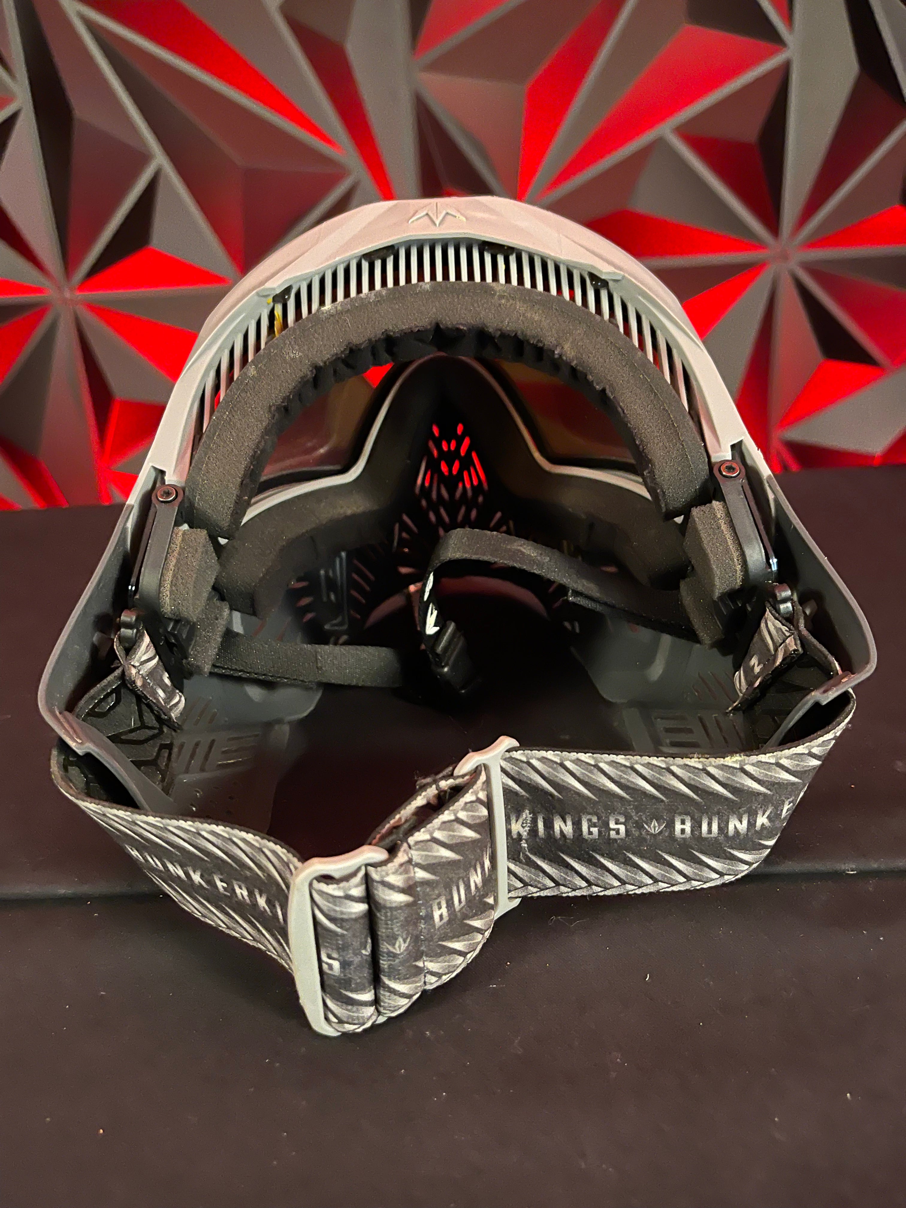 Used Bunker Kings CMD Paintball Mask - Black Panther with Extra Lens ...