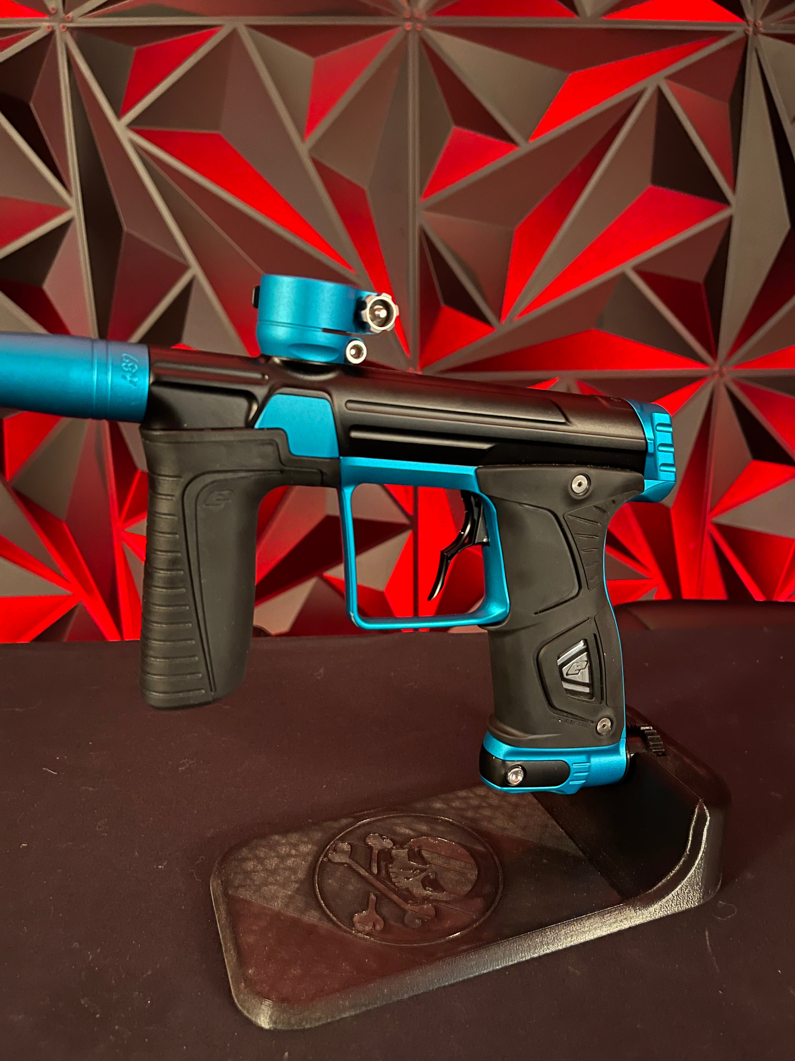 Used Planet Eclipse Gtek 170R Paintball Marker - Black/Blue w/ Infamou ...