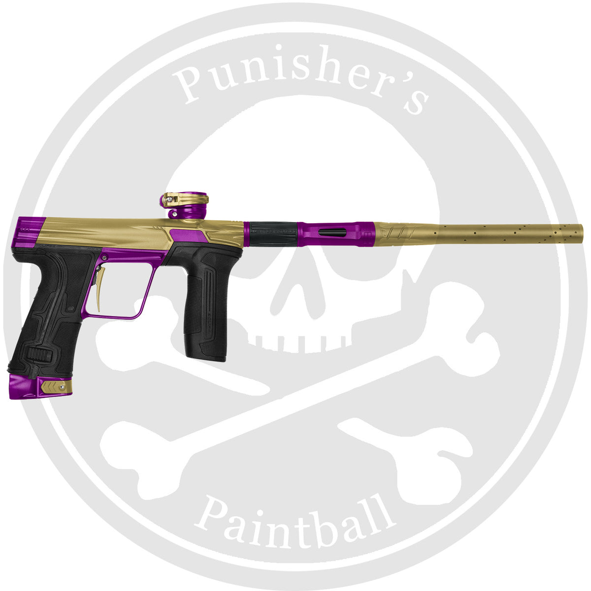 Planet Eclipse CS3 Paintball Marker- Gold/Purple