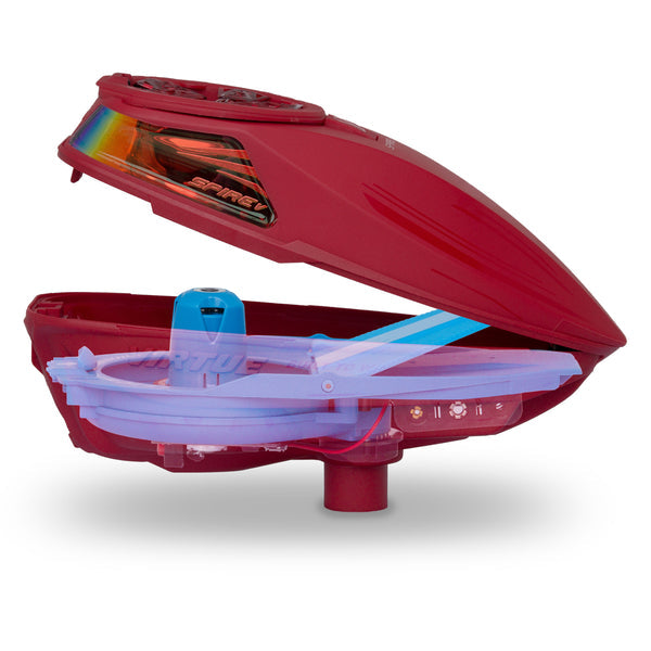 Virtue Spire 5 Paintball Loader - Fire (Red)