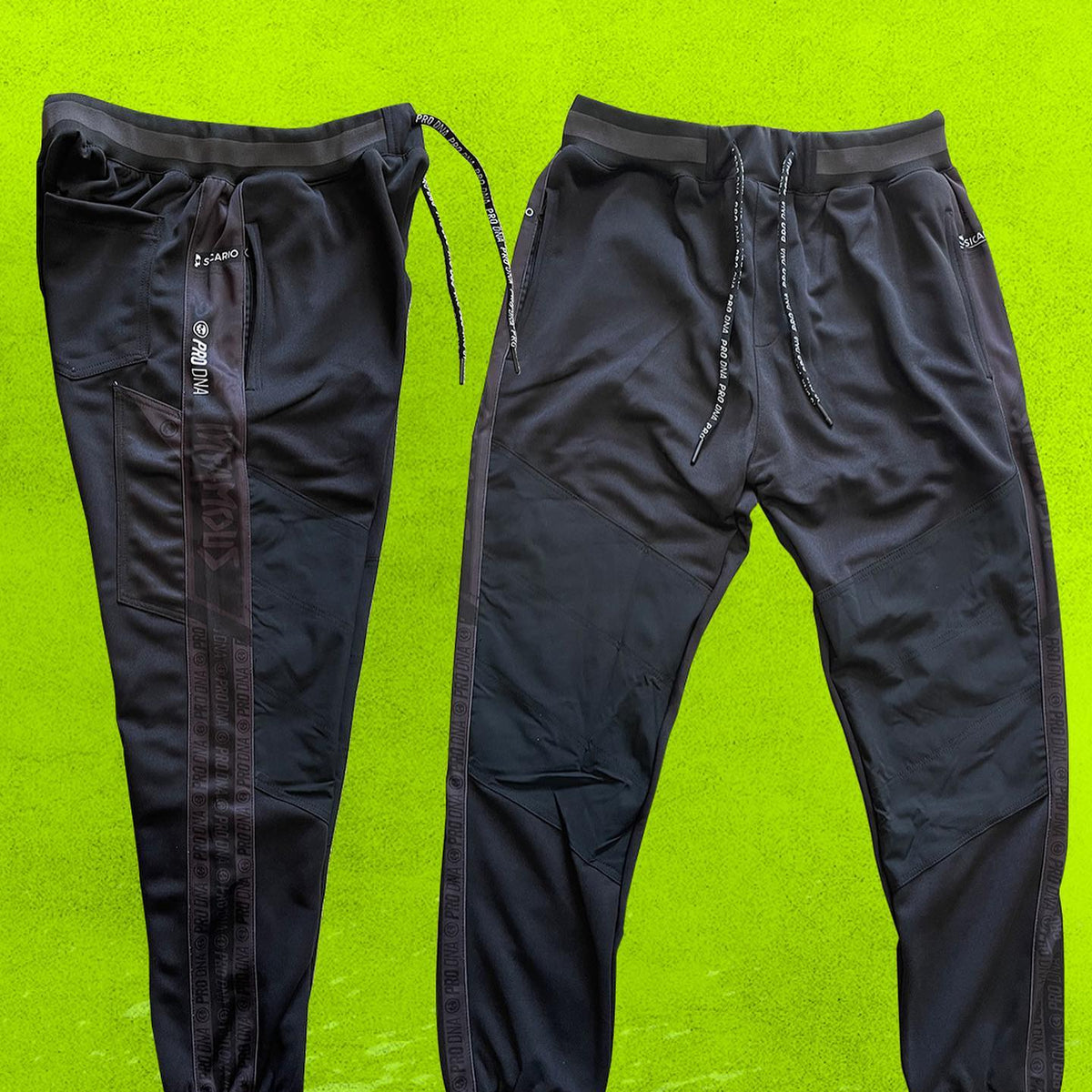 Infamous Trainer Jogger Paintball Pants - Infamous Black -XXL