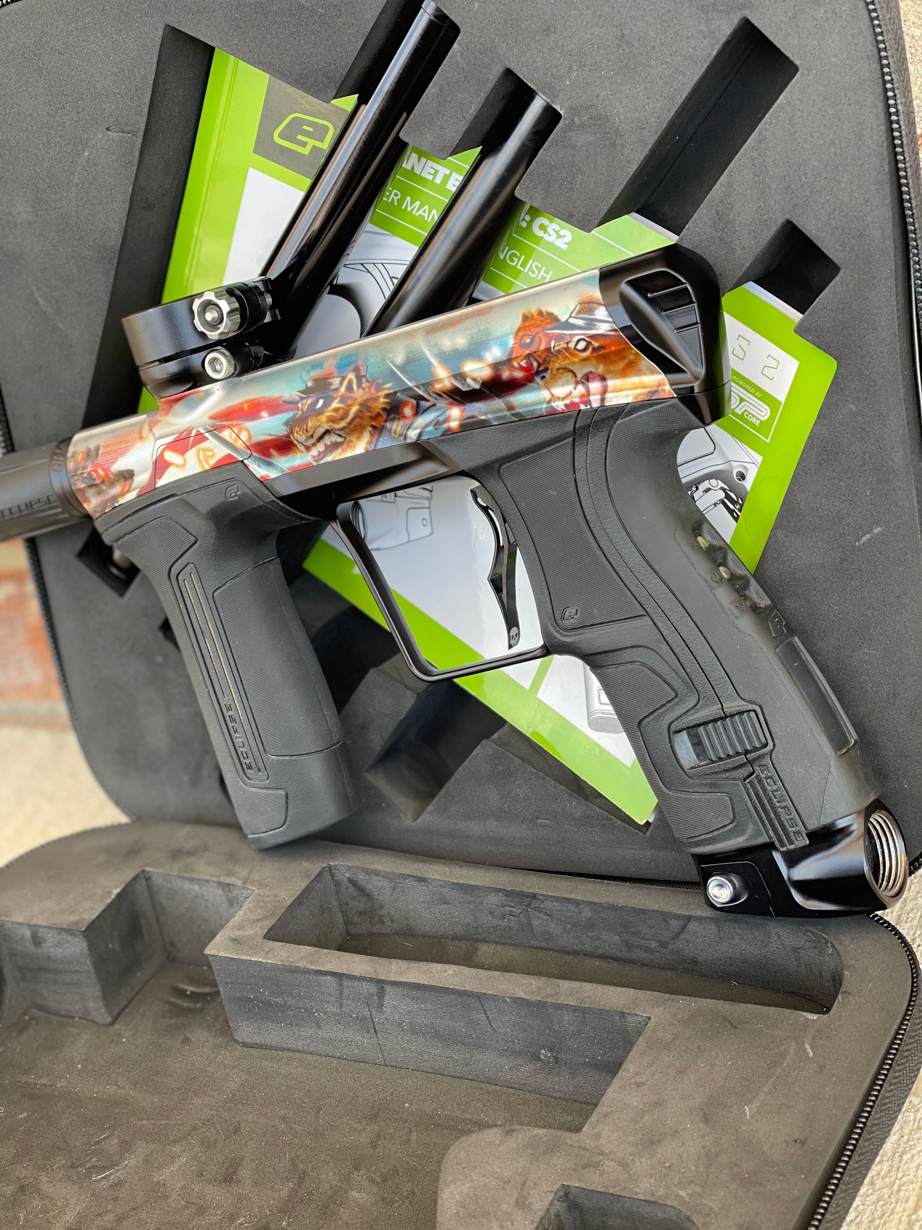 Used Planet Eclipse CS2 Pro Paintball Gun - LE Battlewolf w/Infamous D ...