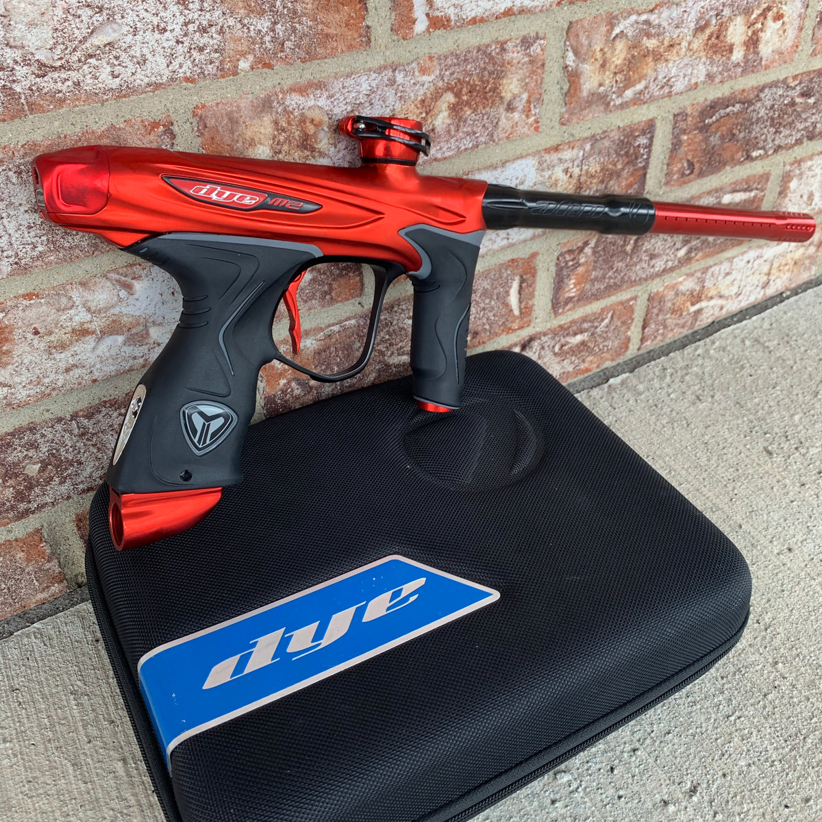 Used Dye M2 MOSAir Paintball Marker- Red Rum